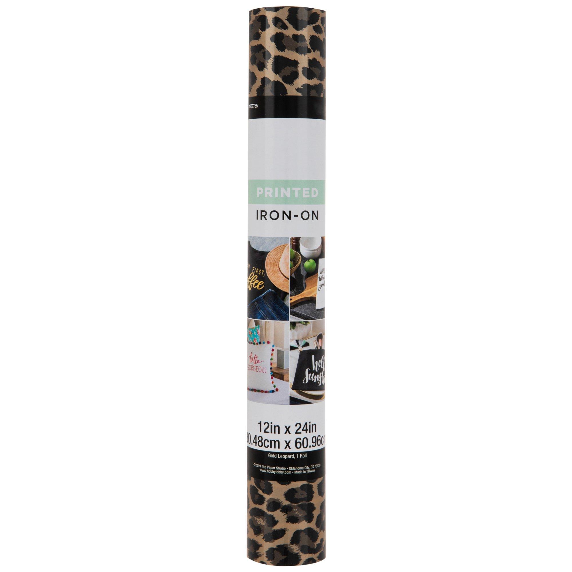 Leopard Print Iron-On Transfer | Hobby Lobby | 1887785