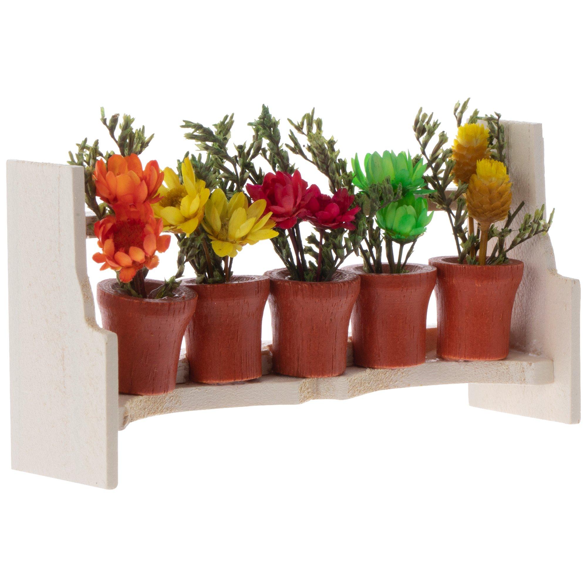 Miniature Potted Plants & Rack | Hobby Lobby | 1890227