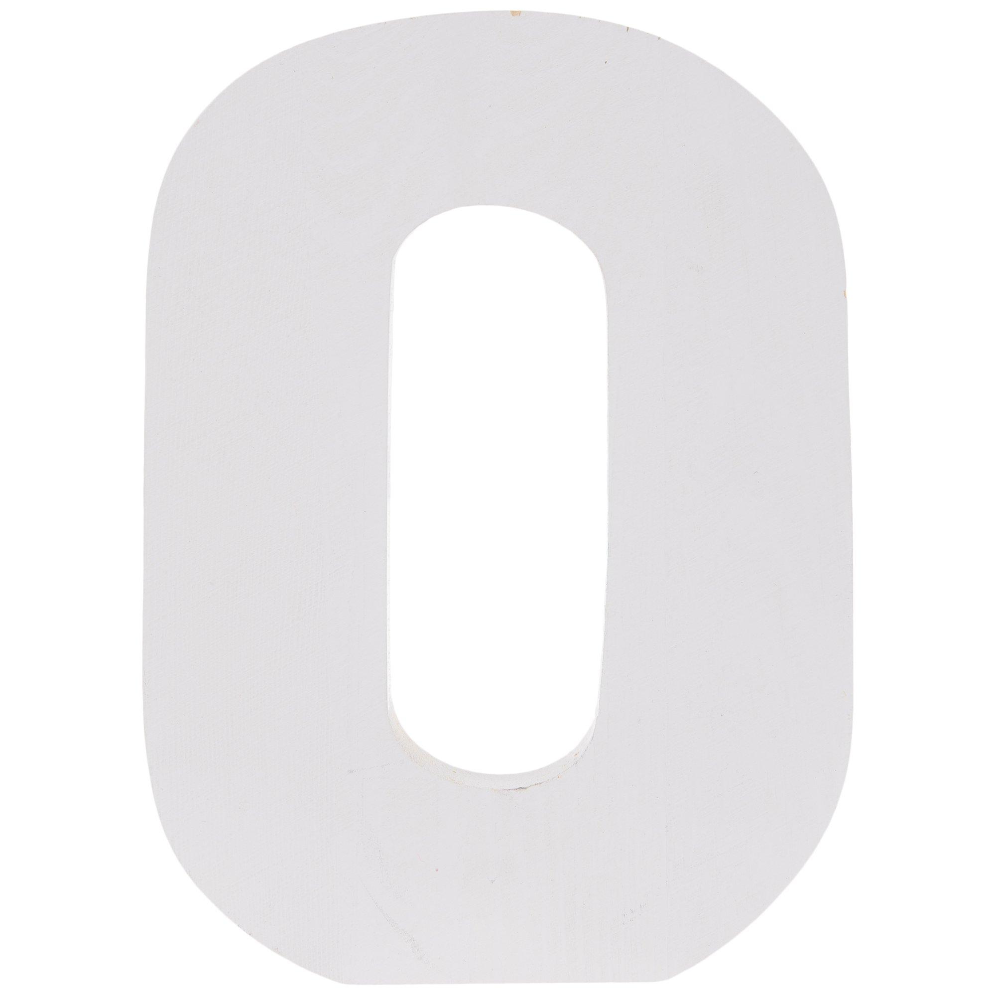 White Number Wood Wall Decor | Hobby Lobby | 1897024