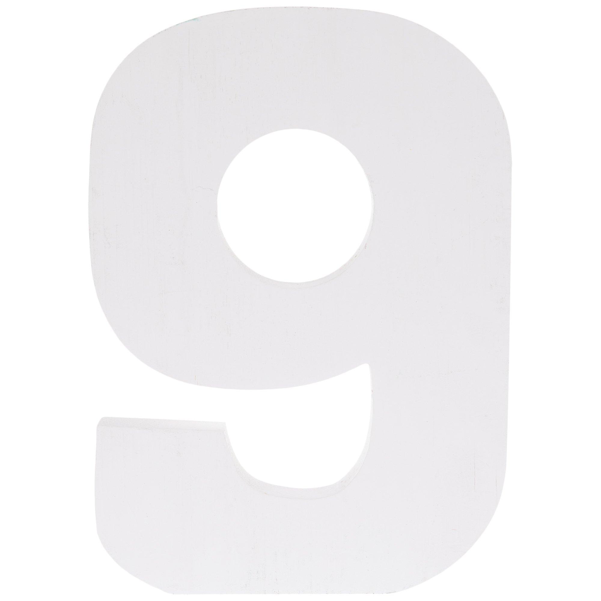 White Number Wood Wall Decor | Hobby Lobby | 1897115