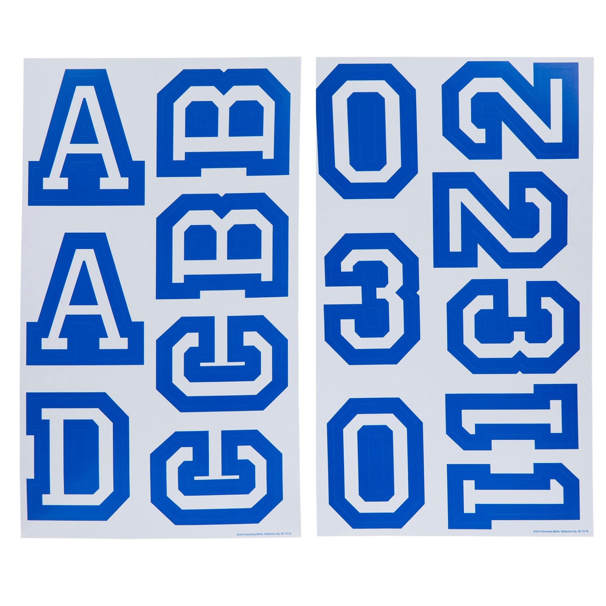 Number & Letter Stickers | Alphabet Stickers | Hobby Lobby