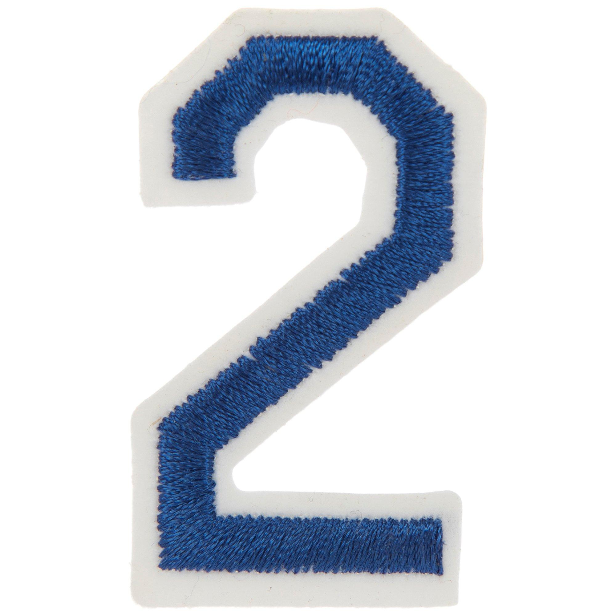 Embroidered Junior Varsity Number Iron-On Patch - 2" | Hobby Lobby ...