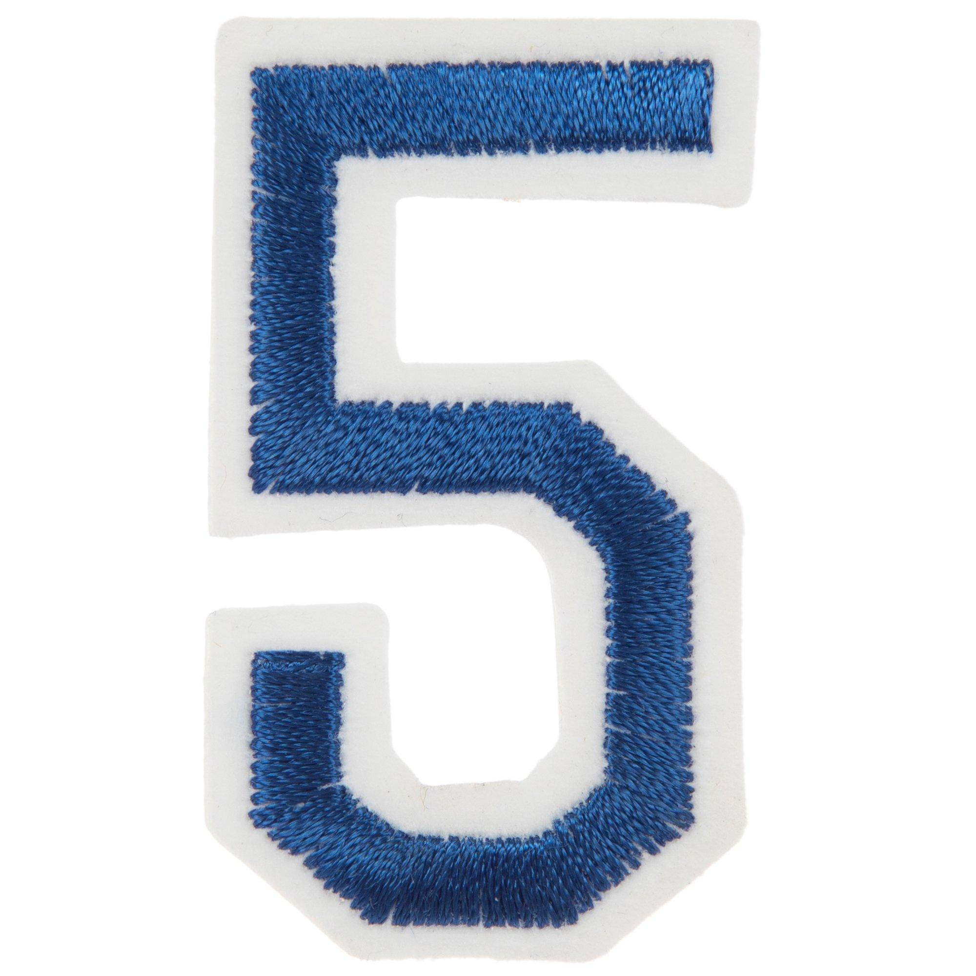 Embroidered Junior Varsity Number Iron-On Patch - 2" | Hobby Lobby ...