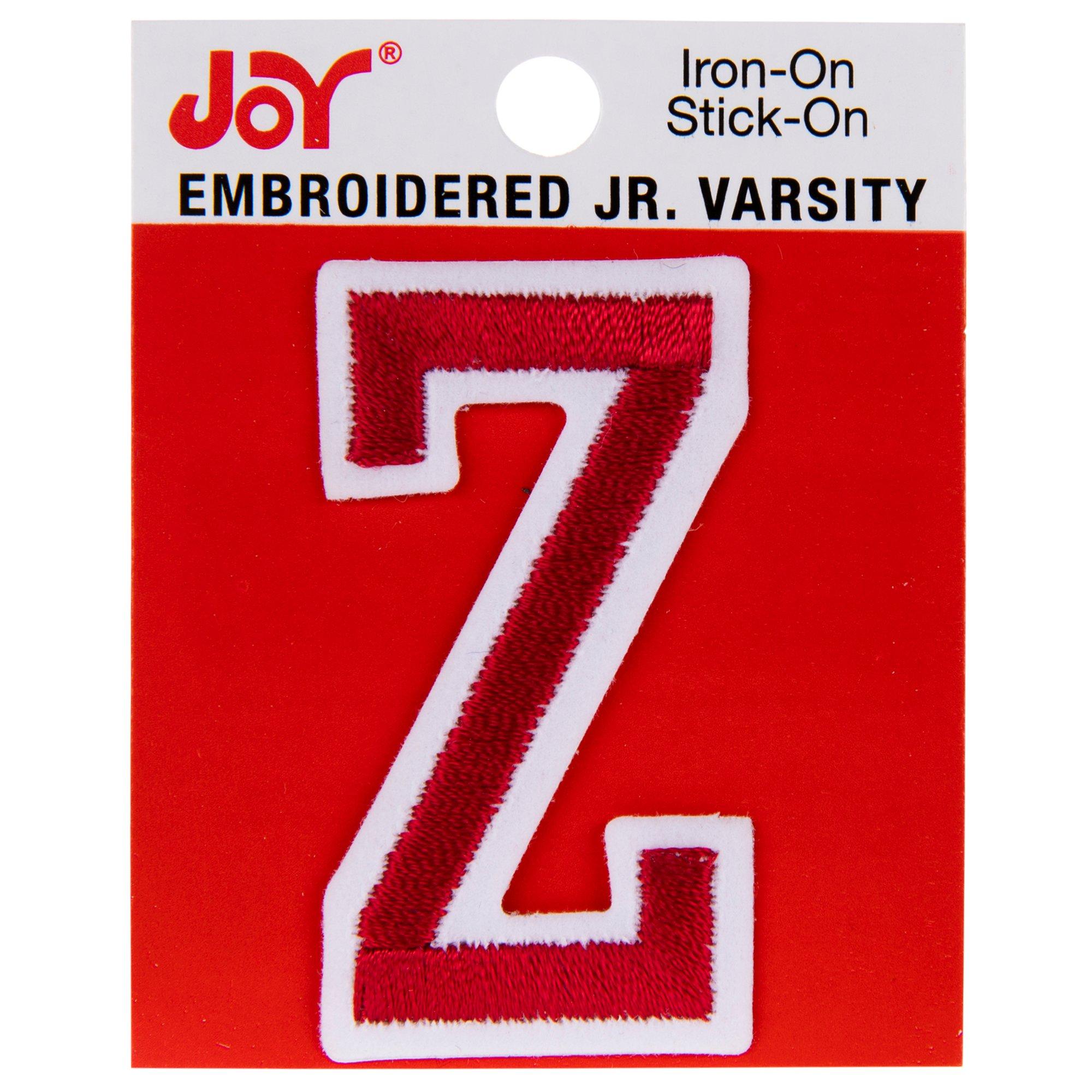 Embroidered Junior Varsity Letter Iron-On Patch | Hobby Lobby | 1923721
