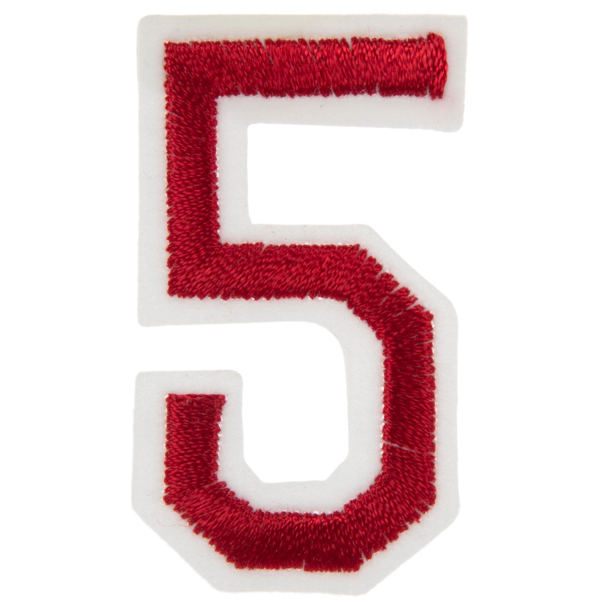 Embroidered Junior Varsity Number Iron-On Patch - 2" | Hobby Lobby ...