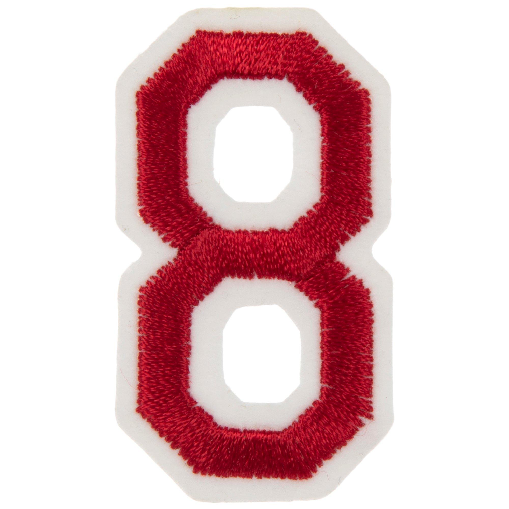 Embroidered Junior Varsity Number Iron-On Patch - 2" | Hobby Lobby ...