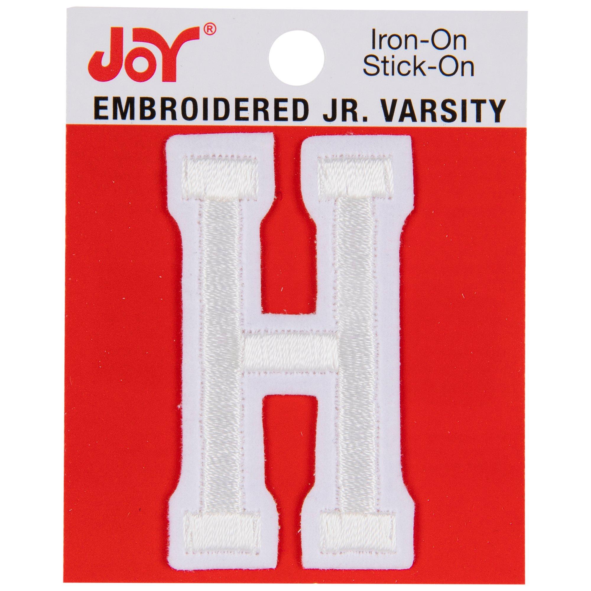 Junior Varsity Letter Iron-On Patch - 2" | Hobby Lobby | 1924067