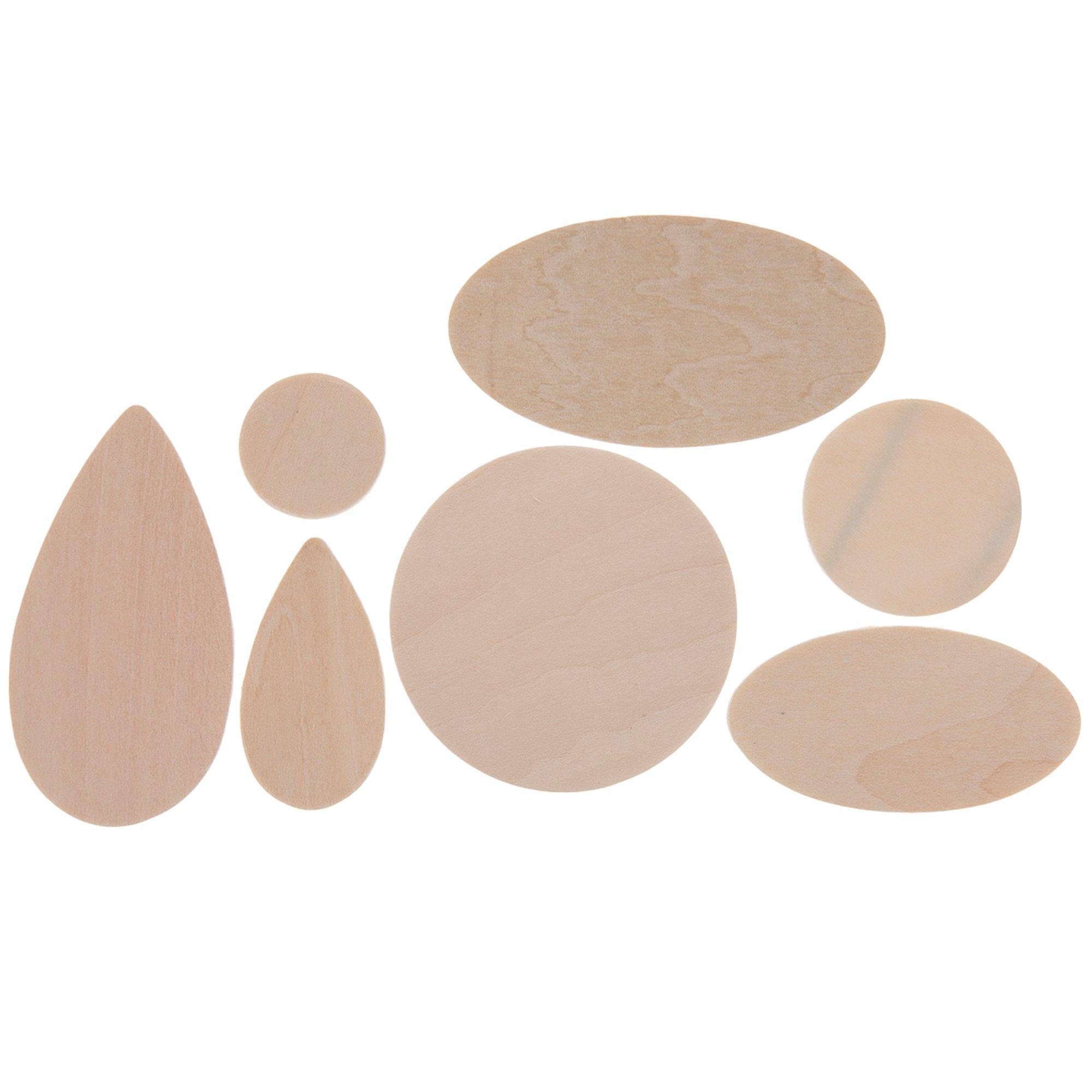 Teardrop, Oval & Circle Wood Shapes | Hobby Lobby | 1929926