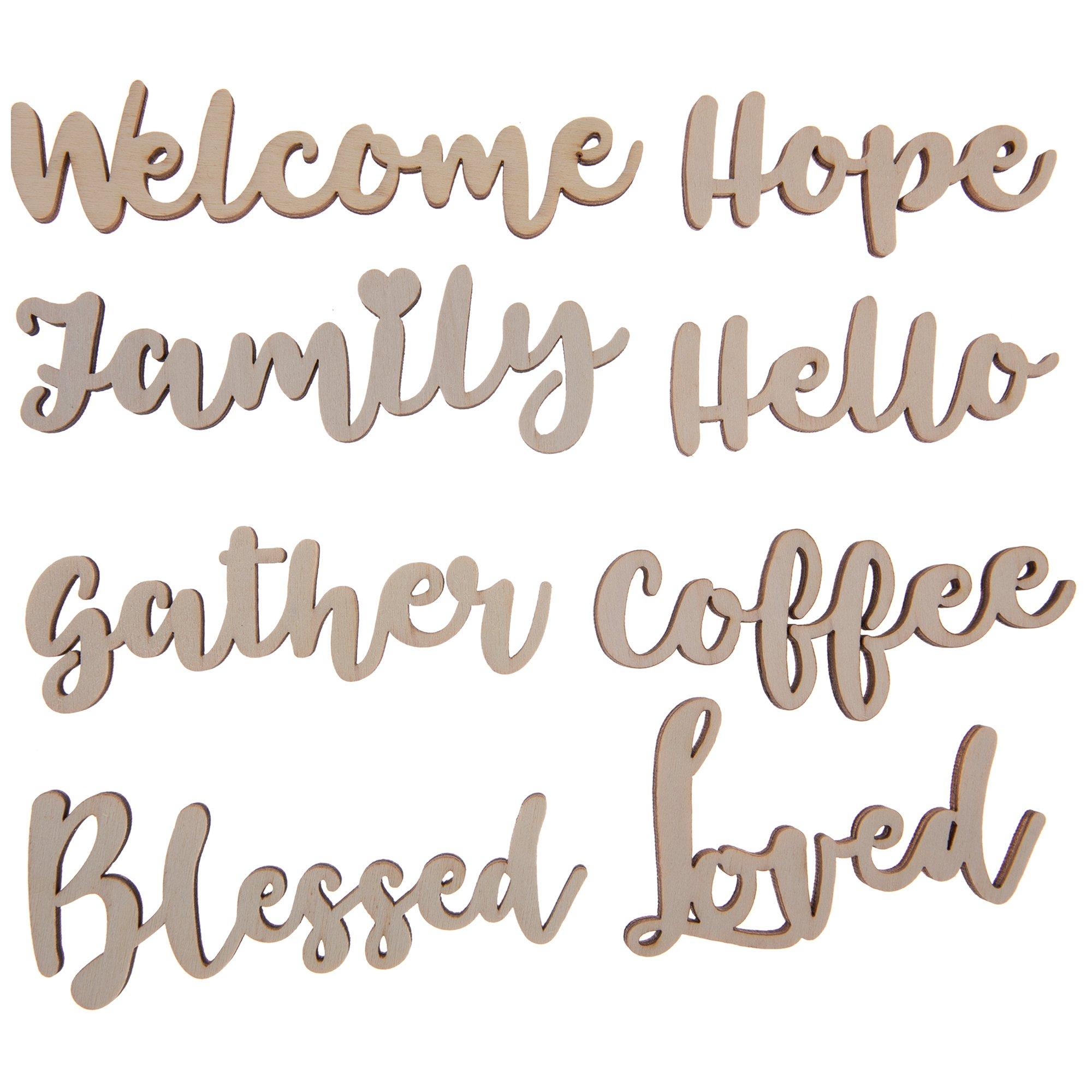 Classic Word Wood Cutouts | Hobby Lobby | 1949163