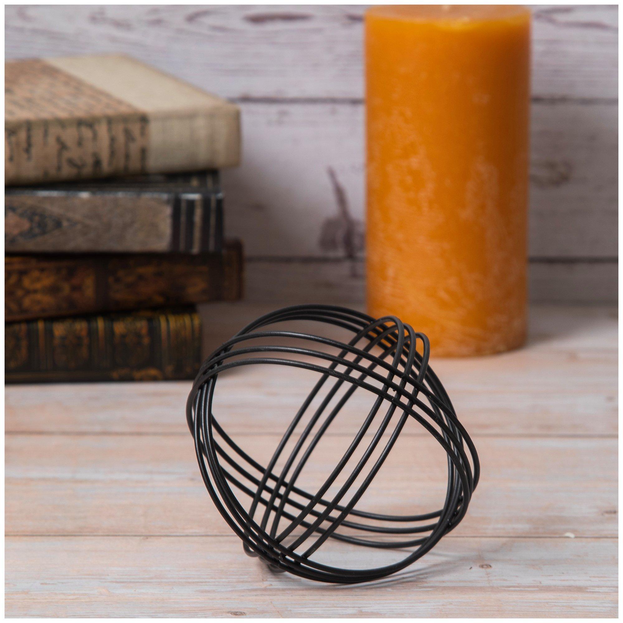Black Wire Metal Decorative Sphere | Hobby Lobby | 1960061