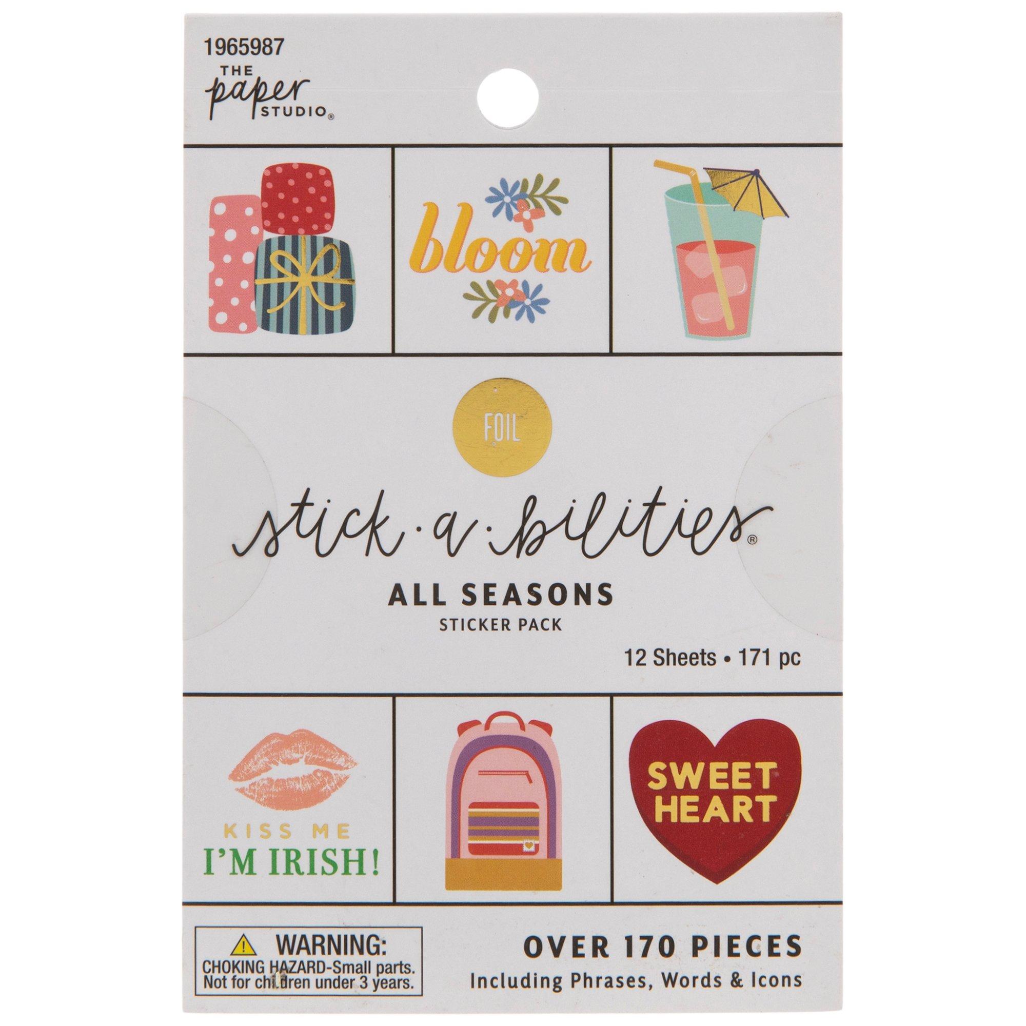 Sticker Packs - Stickers & Embellishments - Scrapbook & Paper Crafts ...