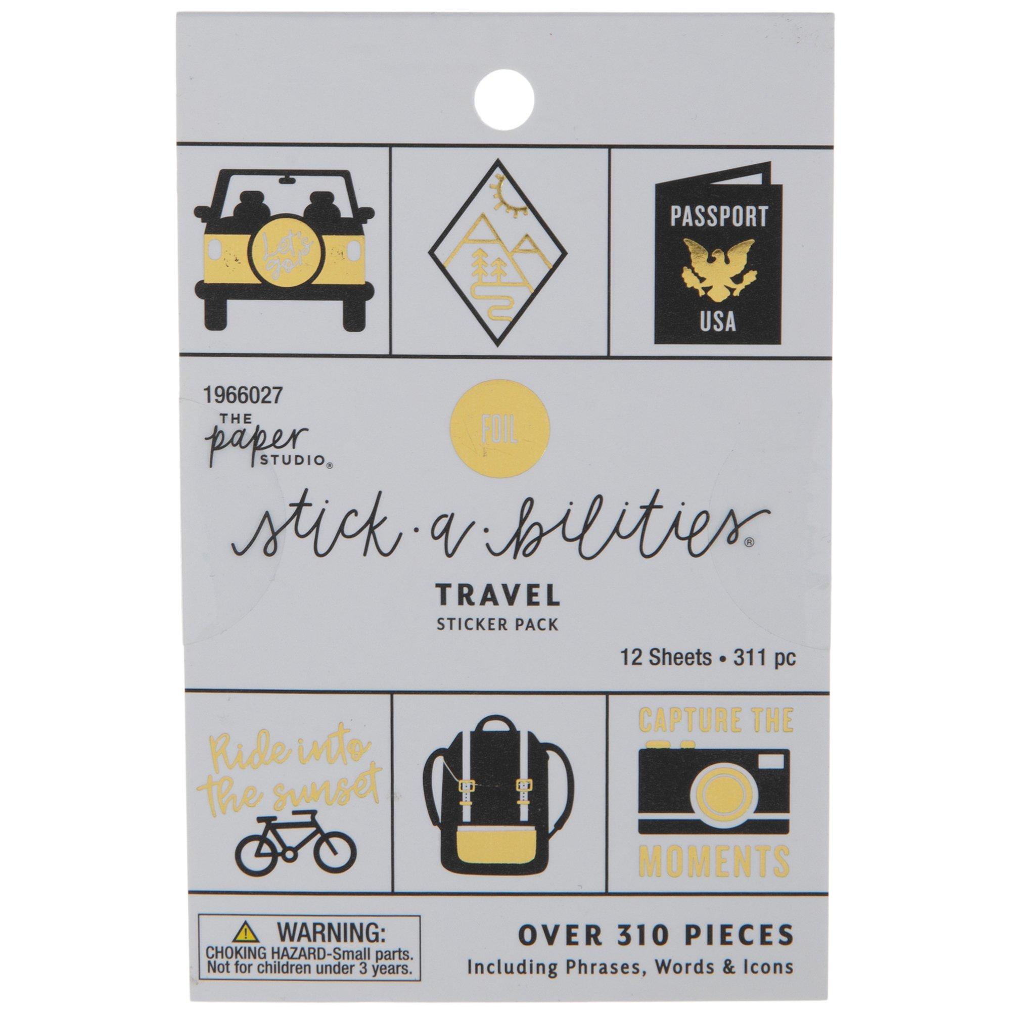 Travel Foil Stickers | Hobby Lobby | 1966027