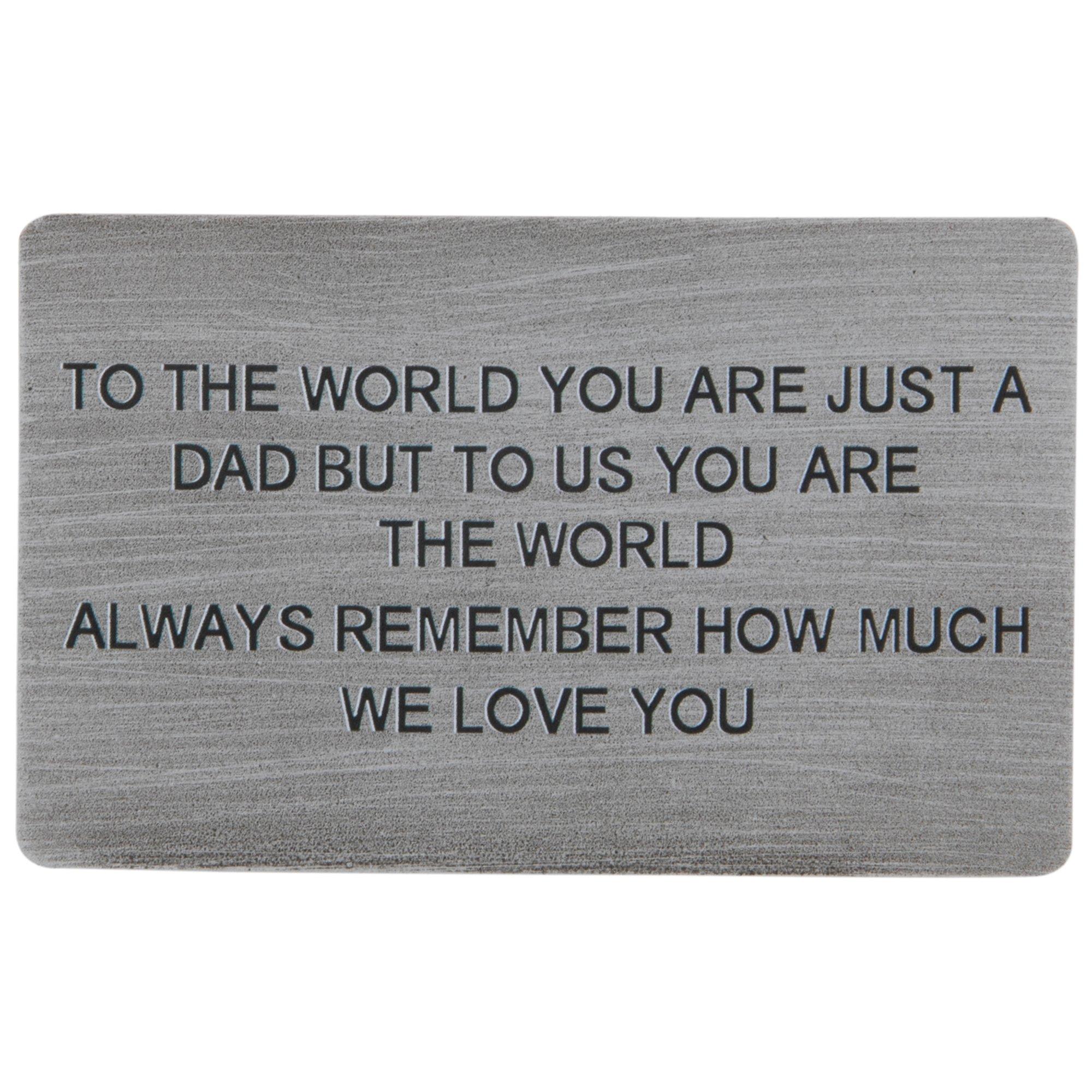 Dad We Love You Wallet Card | Hobby Lobby | 1966118