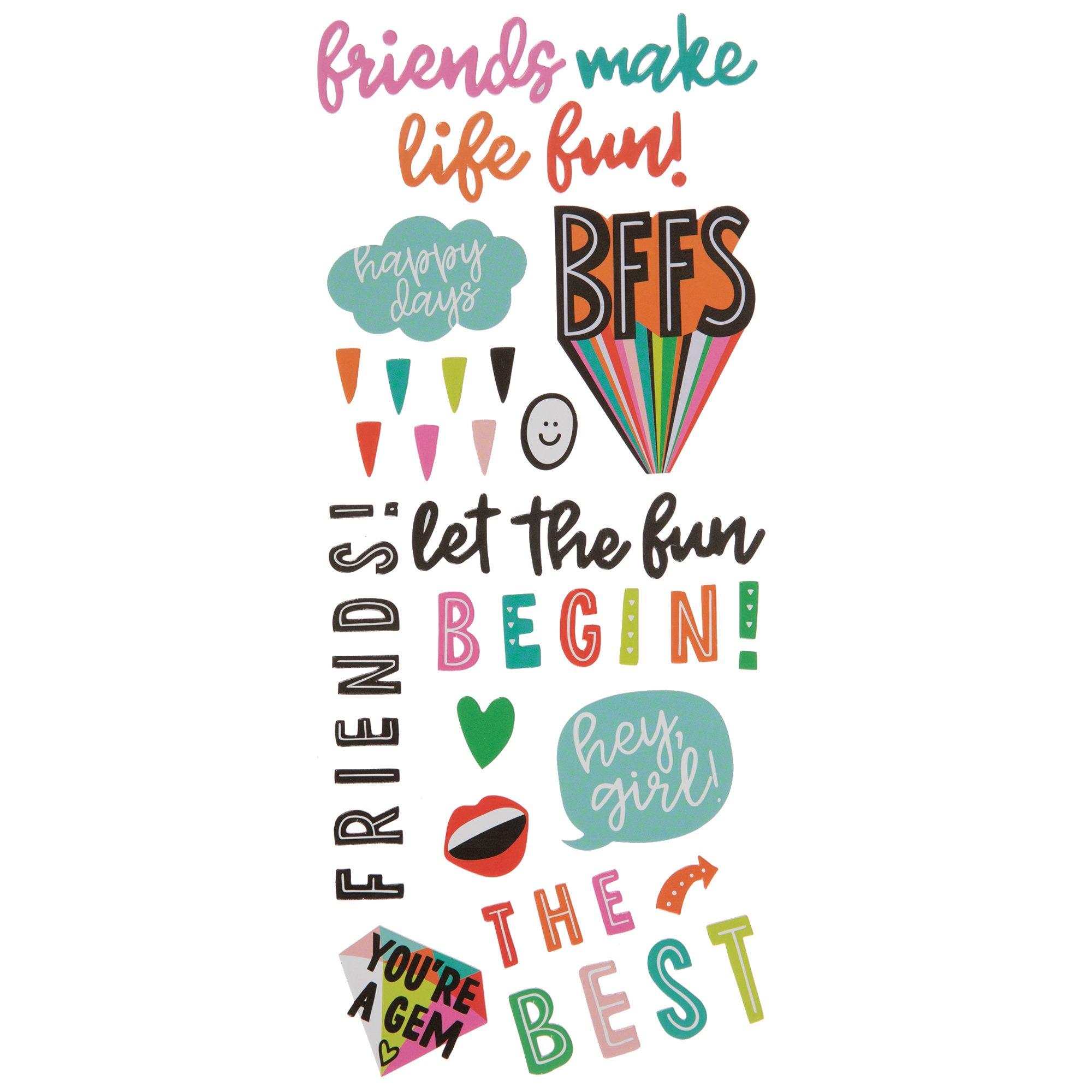 The Best Friends Puffy Stickers | Hobby Lobby | 1973981