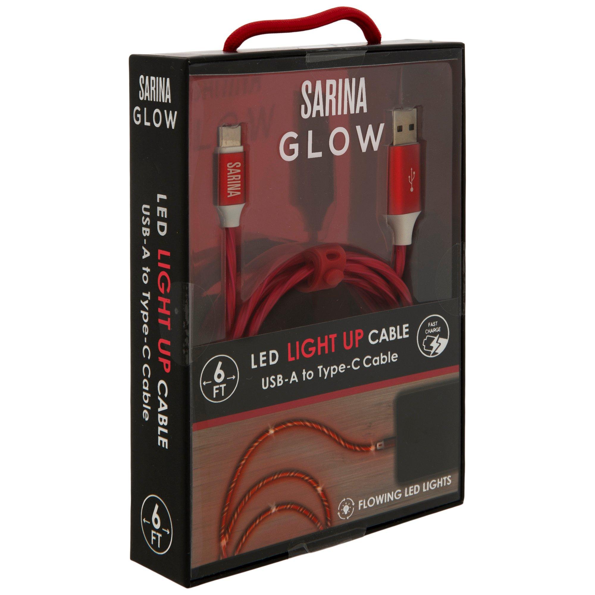 Light Up USB-A To Type-C Cable | Hobby Lobby | 1974328