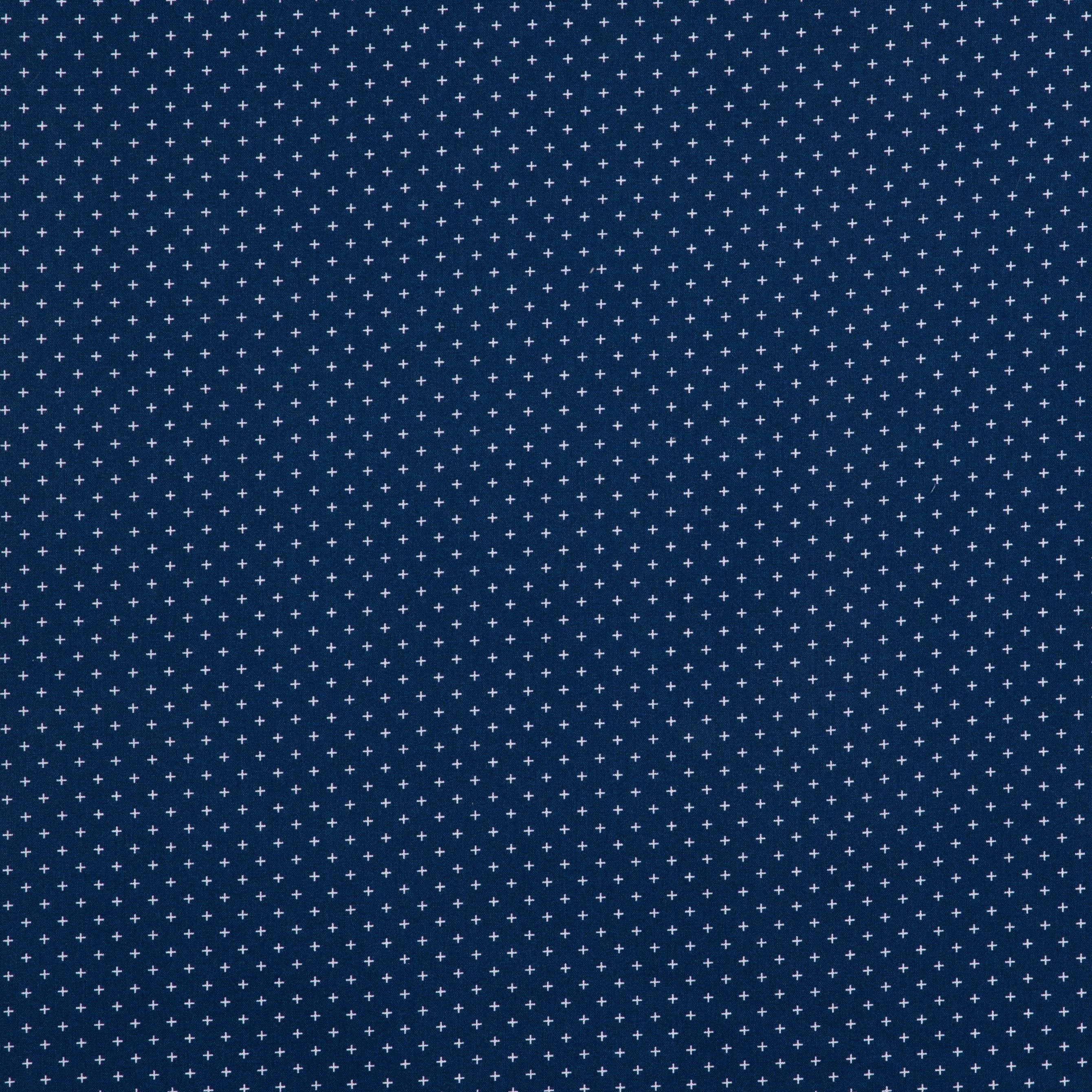 Mini Plus Navy Cotton Calico Fabric | Hobby Lobby | 1985340