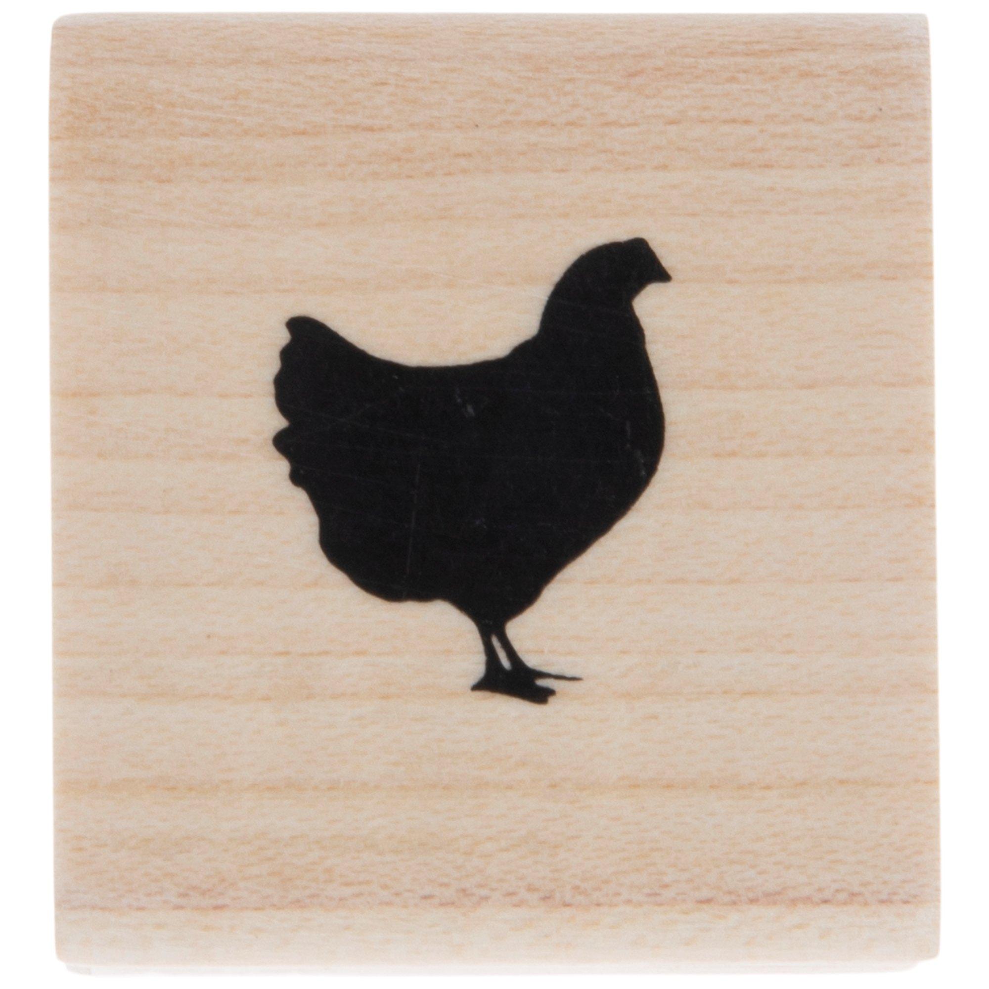 Chicken Rubber Stamp | Hobby Lobby | 1987981