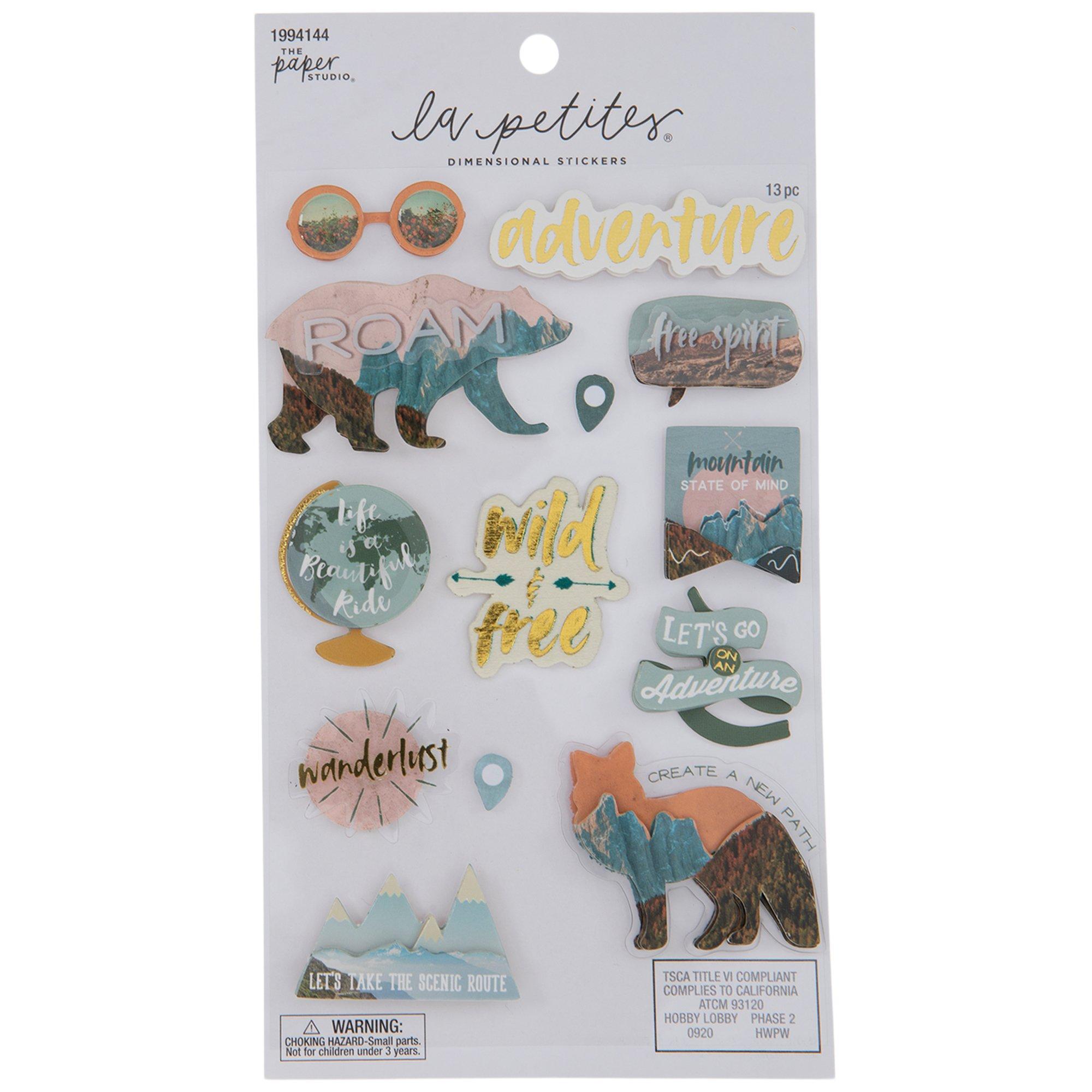 Wanderlust 3D Stickers | Hobby Lobby | 1994144