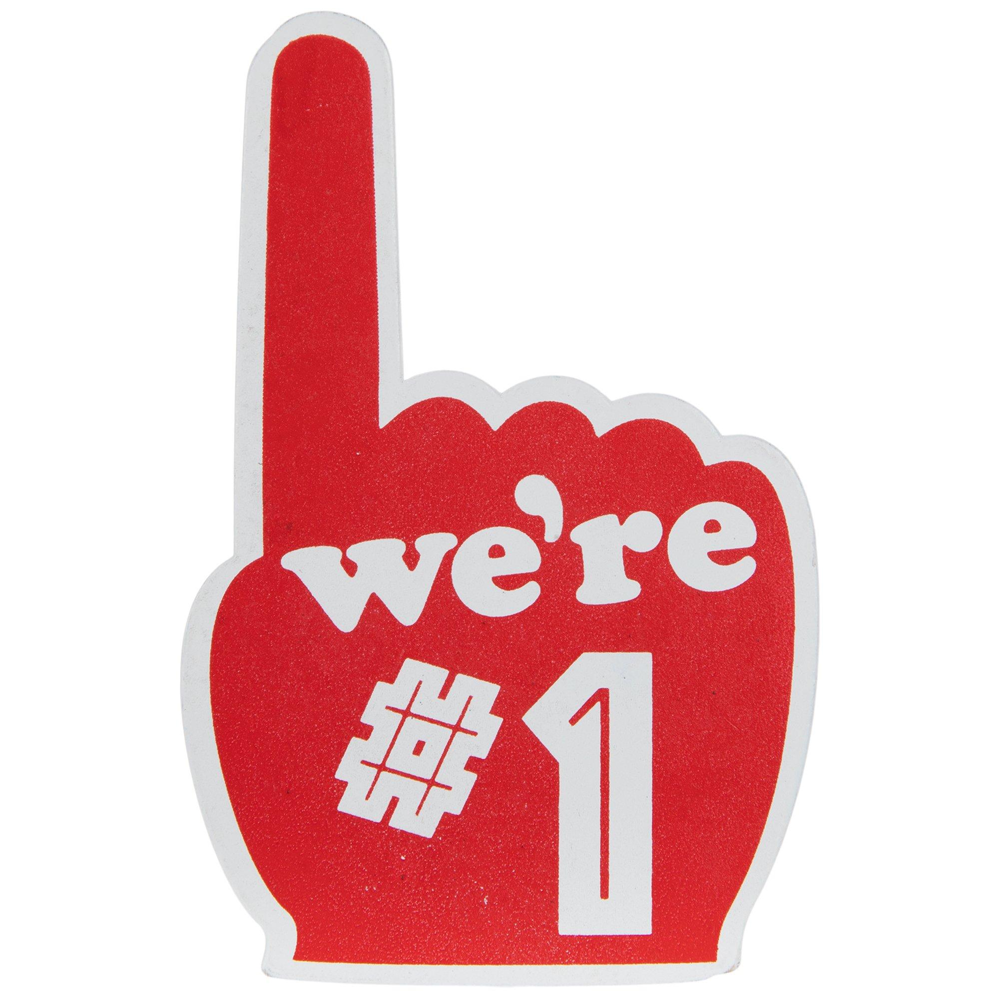 We're Number One Painted Wood Shape | Hobby Lobby | 1996057