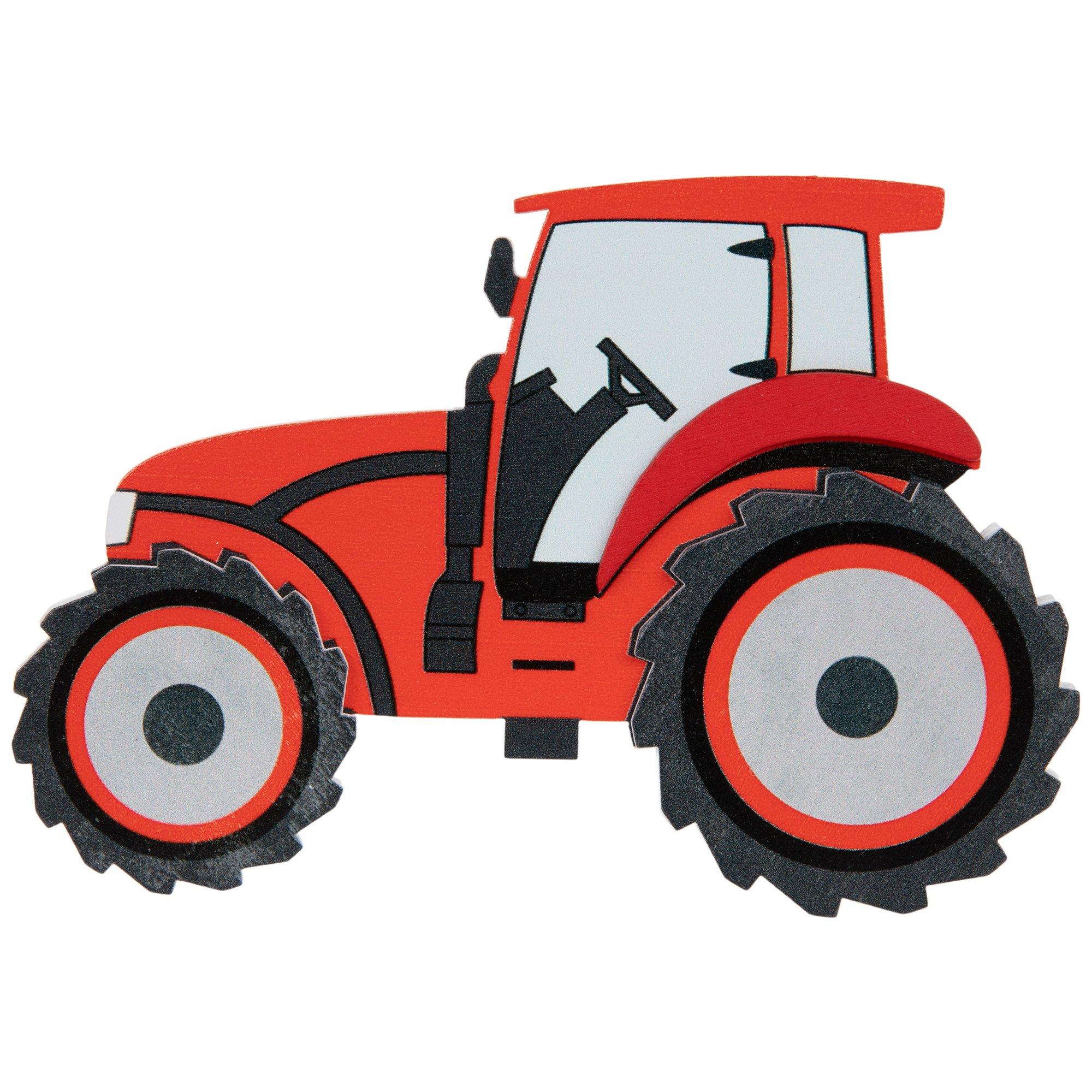 Red Tractor Clipart