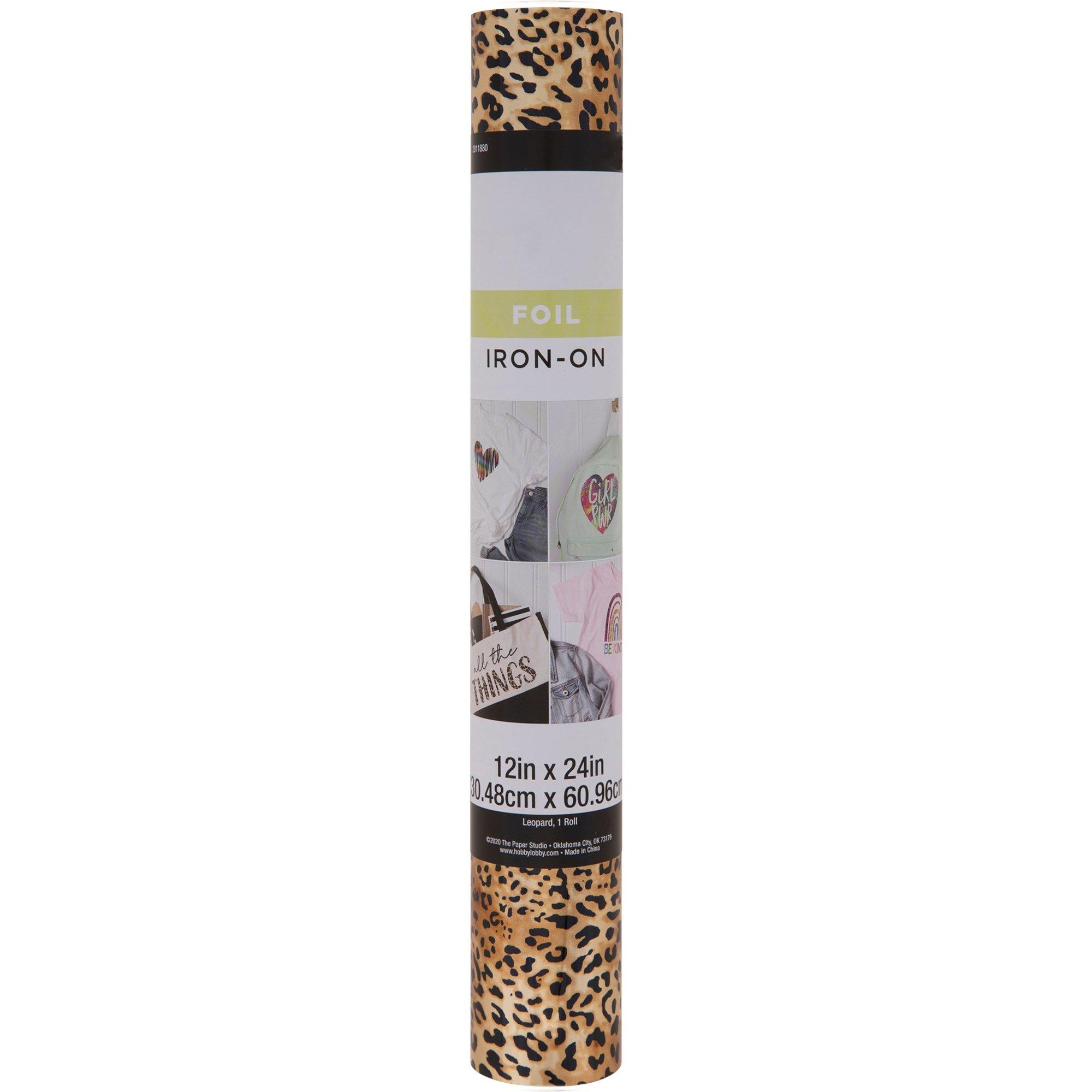 Leopard Print Foil Iron-On Transfer | Hobby Lobby | 2011880