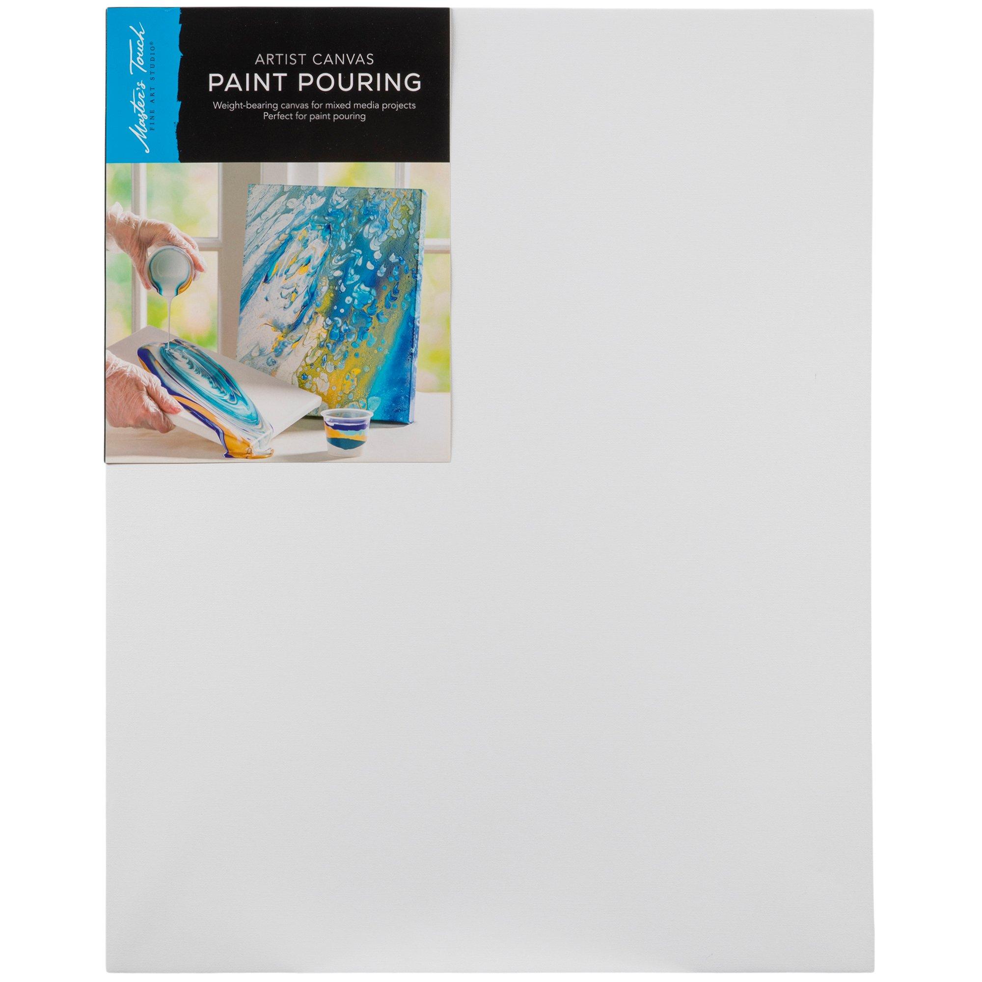 Master's Touch Paint Pouring Blank Canvas | Hobby Lobby | 2015451