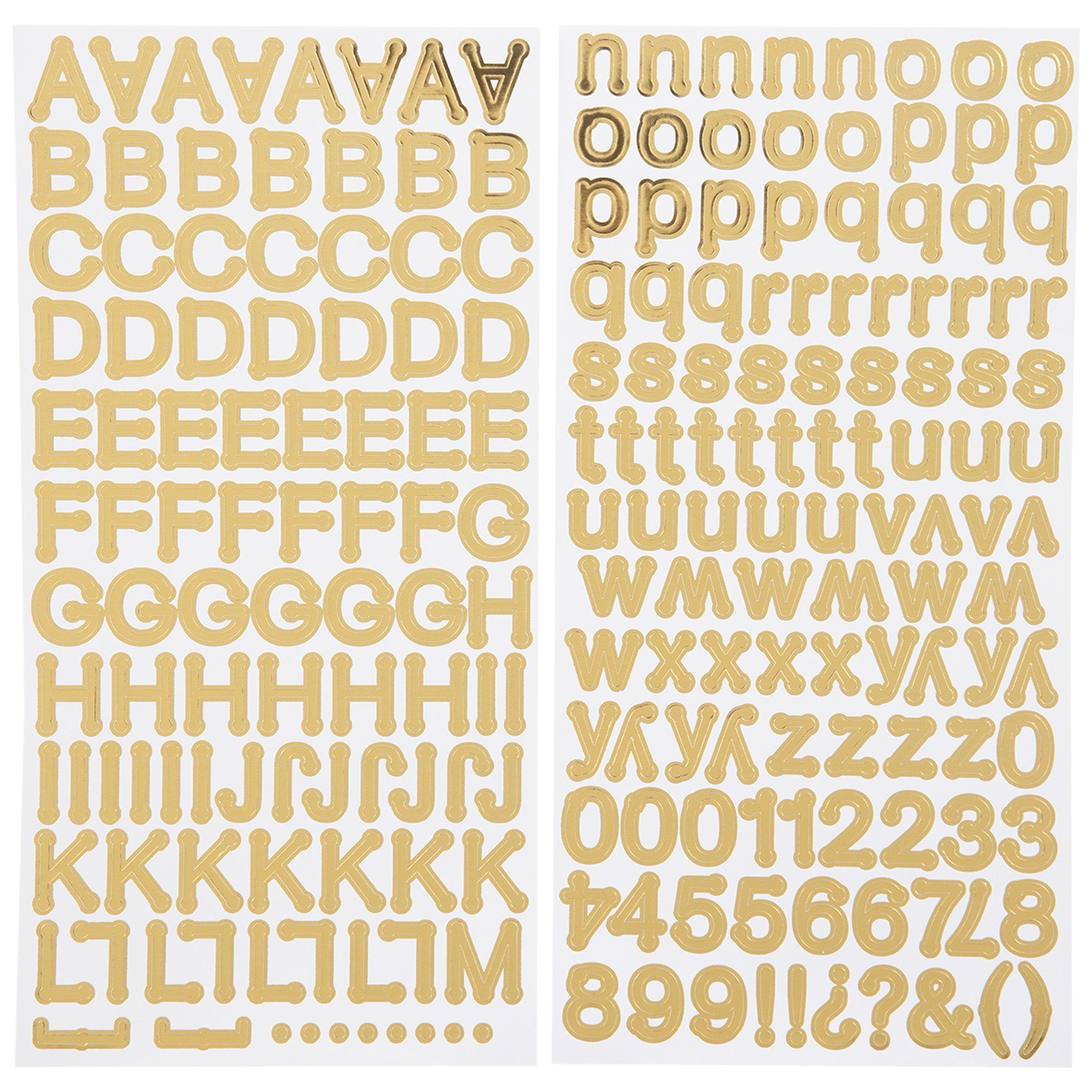 Dot Alphabet Stickers | Hobby Lobby | 2015584