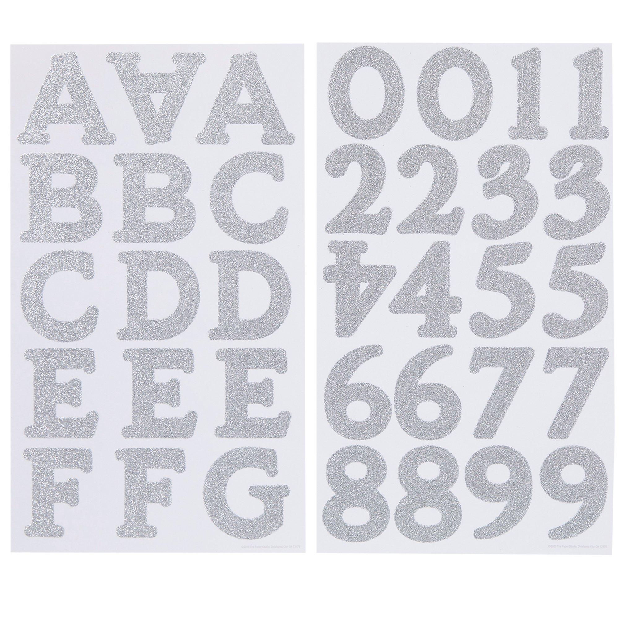 Glitter Monster Alphabet Stickers | Hobby Lobby | 2022648