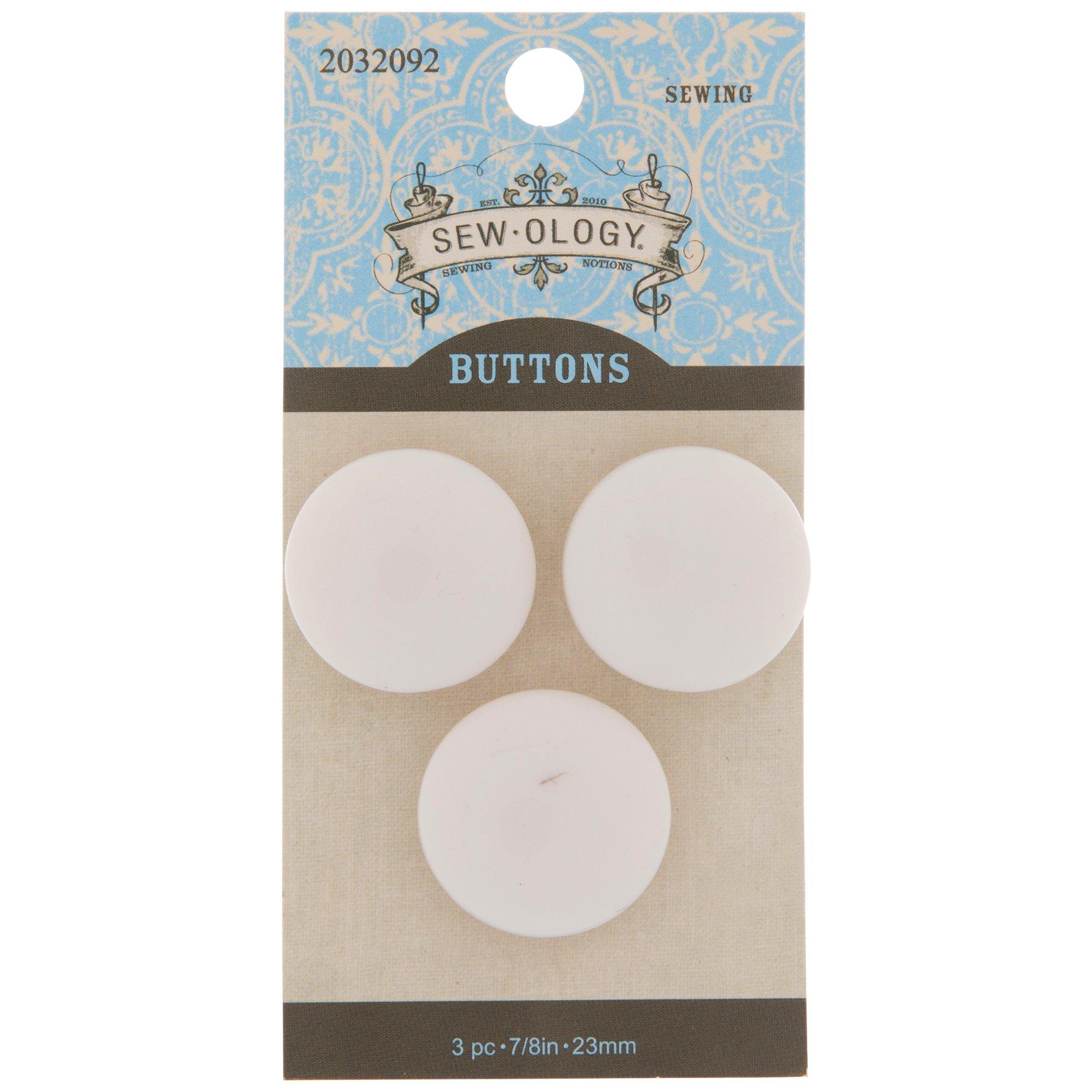 Round Shank Buttons - 23mm | Hobby Lobby | 2032092
