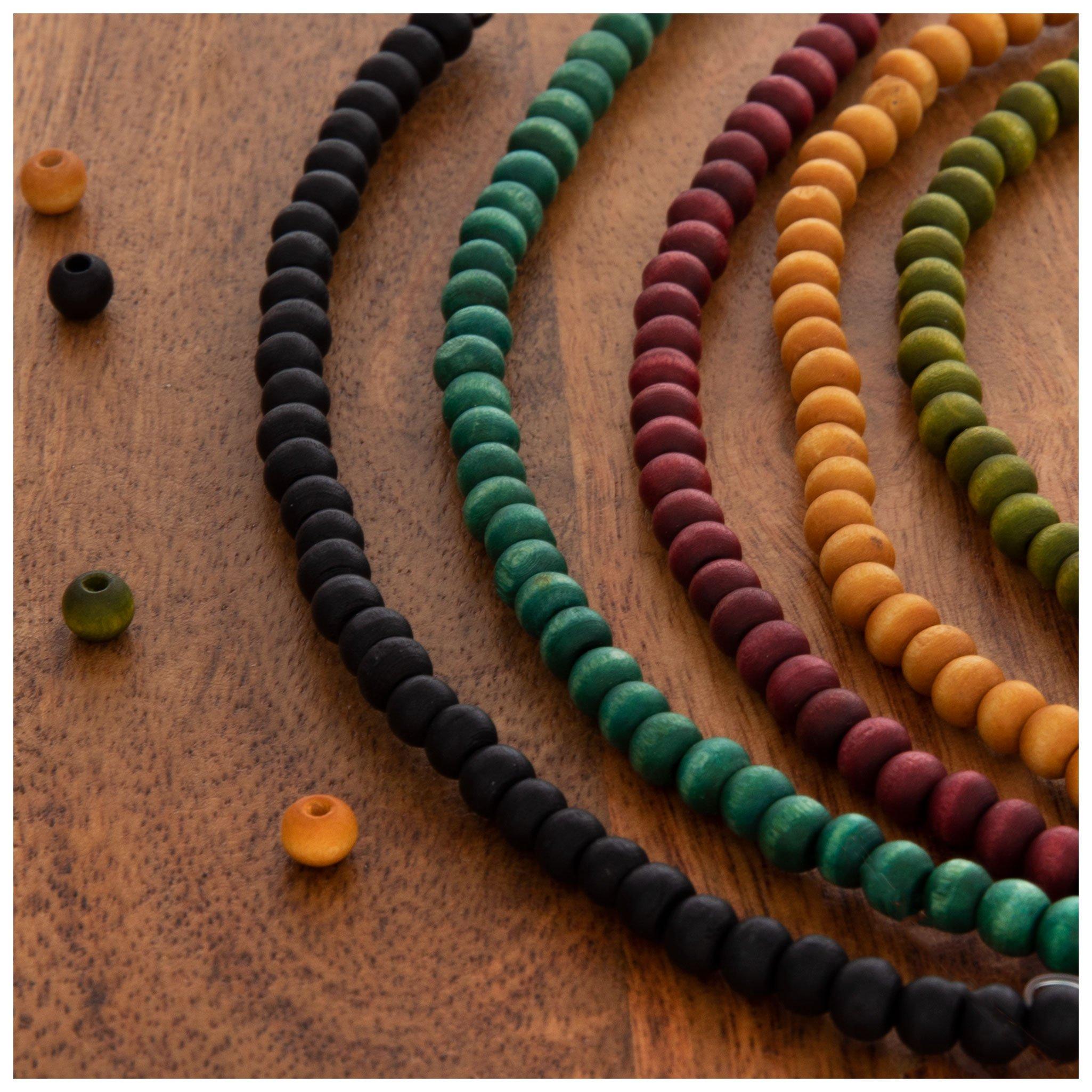 Rondelle Wood Bead Strands | Hobby Lobby | 2034833