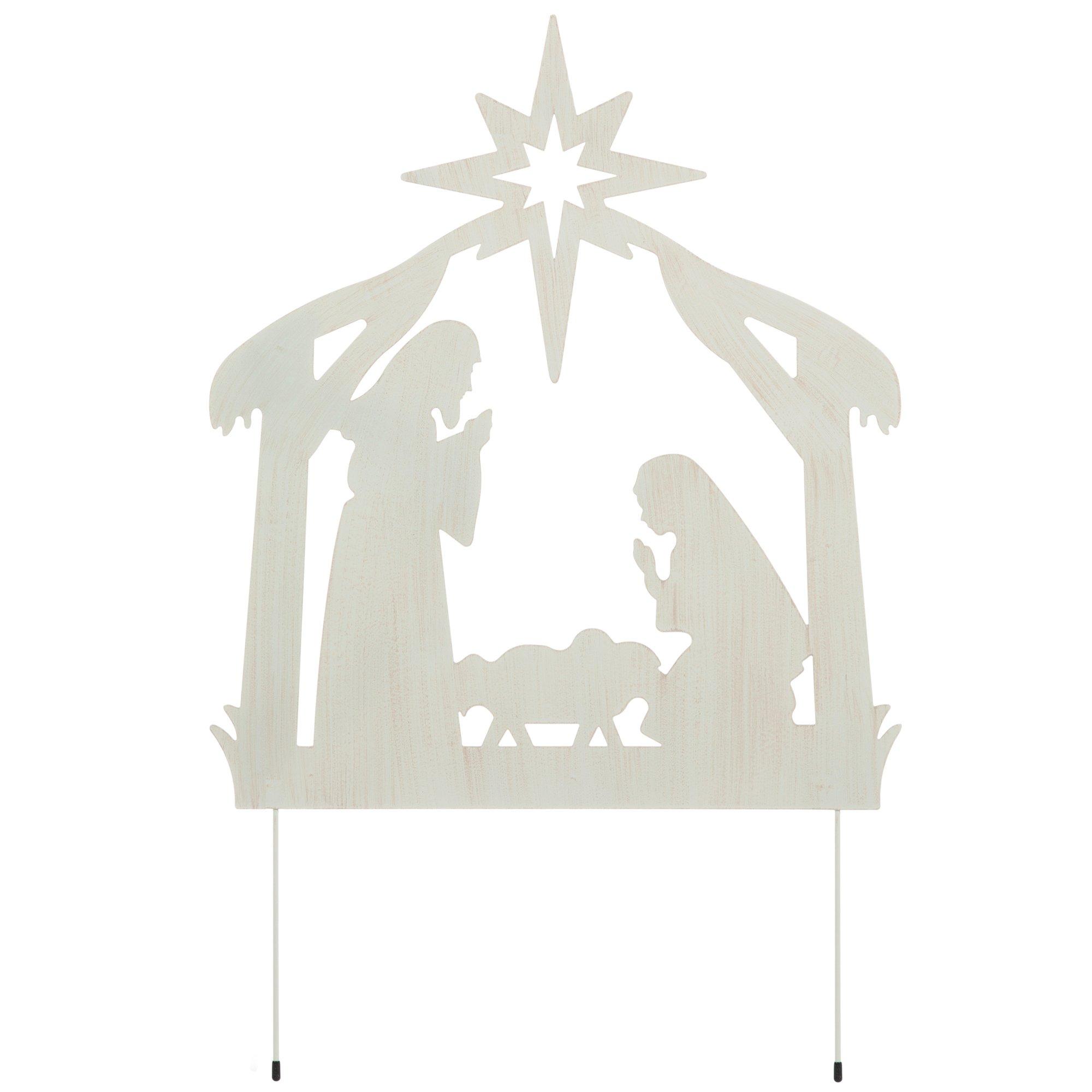 Nativity Metal Garden Stake | Hobby Lobby | 205382106