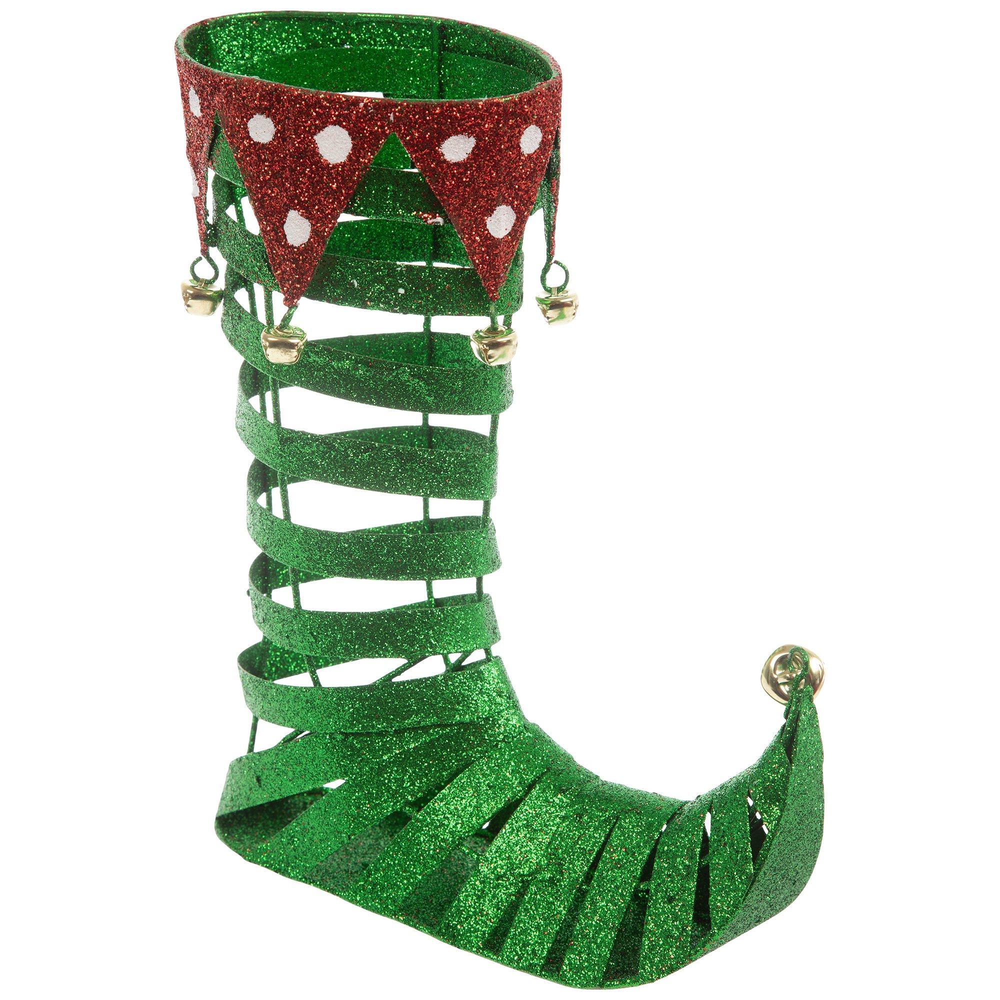 Glitter Elf Boot Metal Decor | Hobby Lobby | 205501473