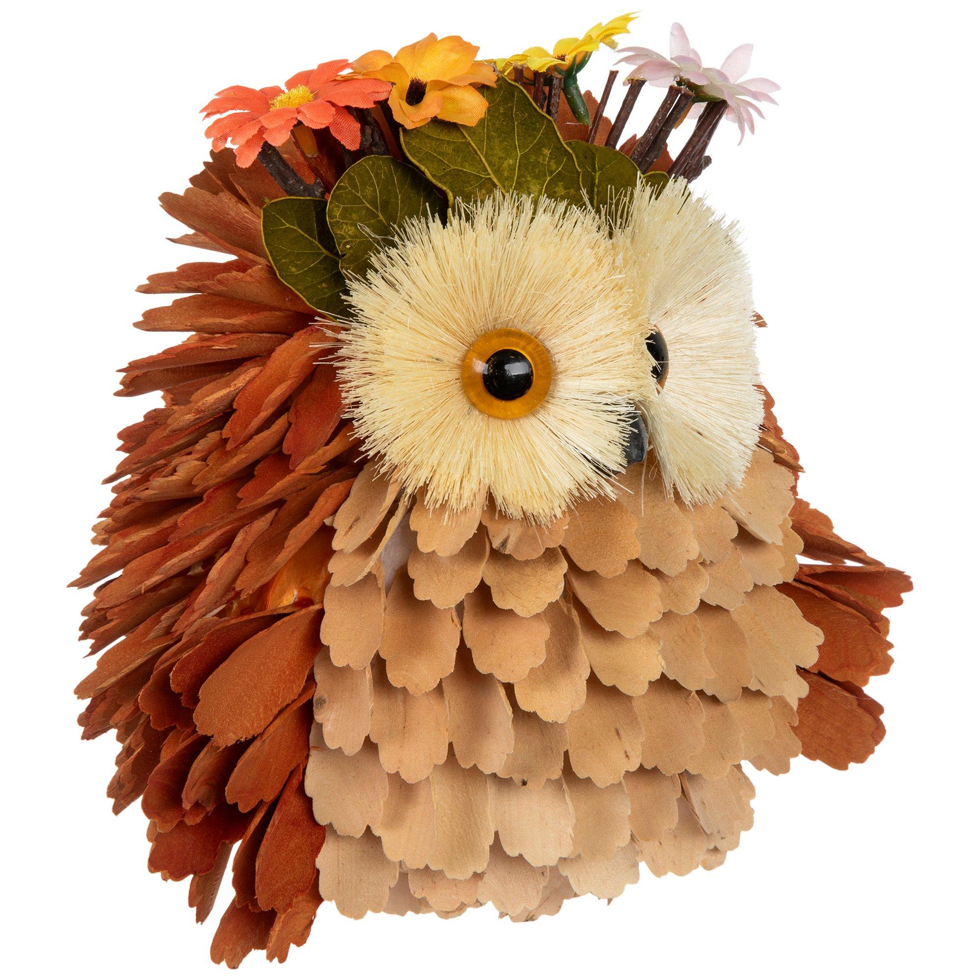 Flower Crown Wood Owl | Hobby Lobby | 205541917