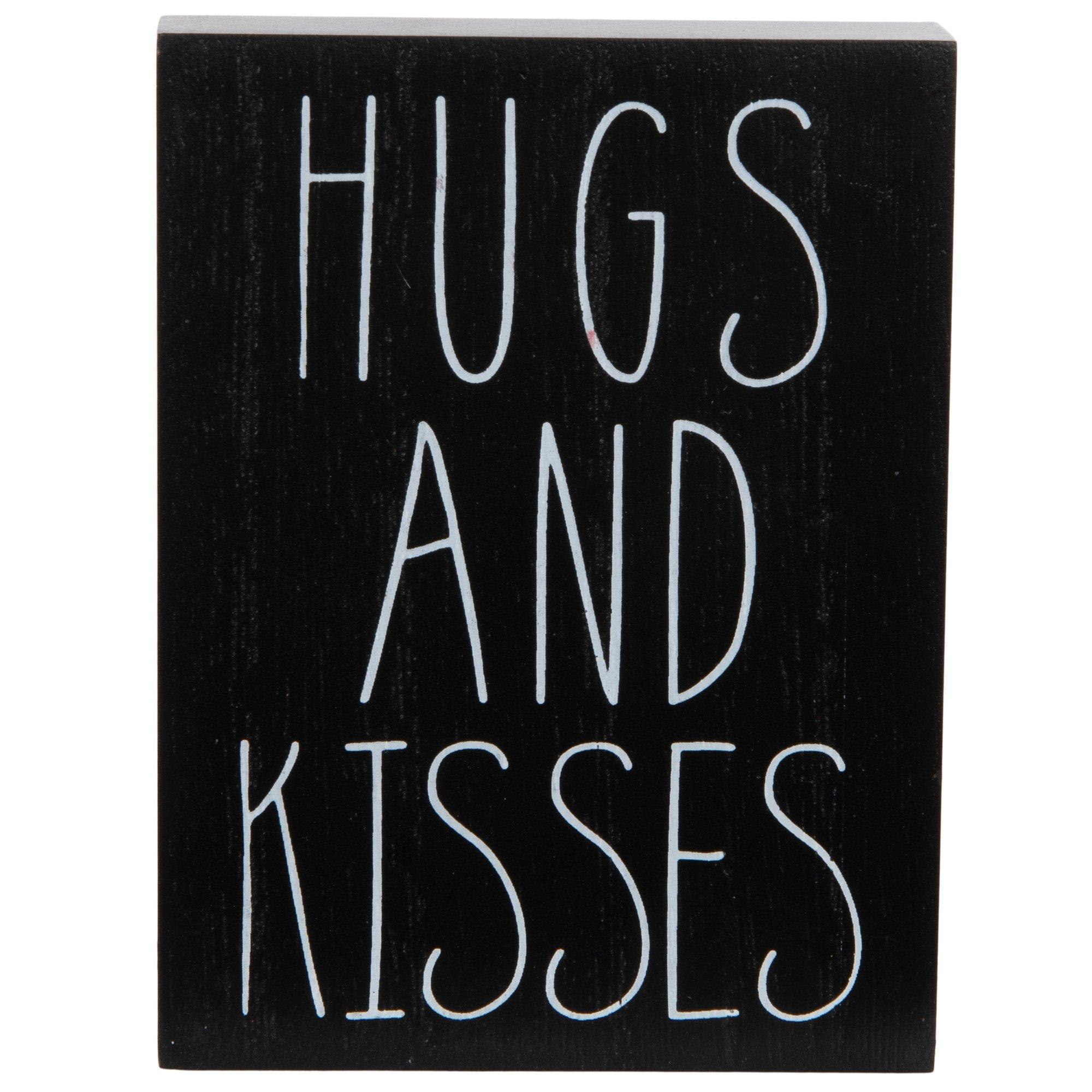 Hugs & Kisses Wood Decor | Hobby Lobby | 205627583