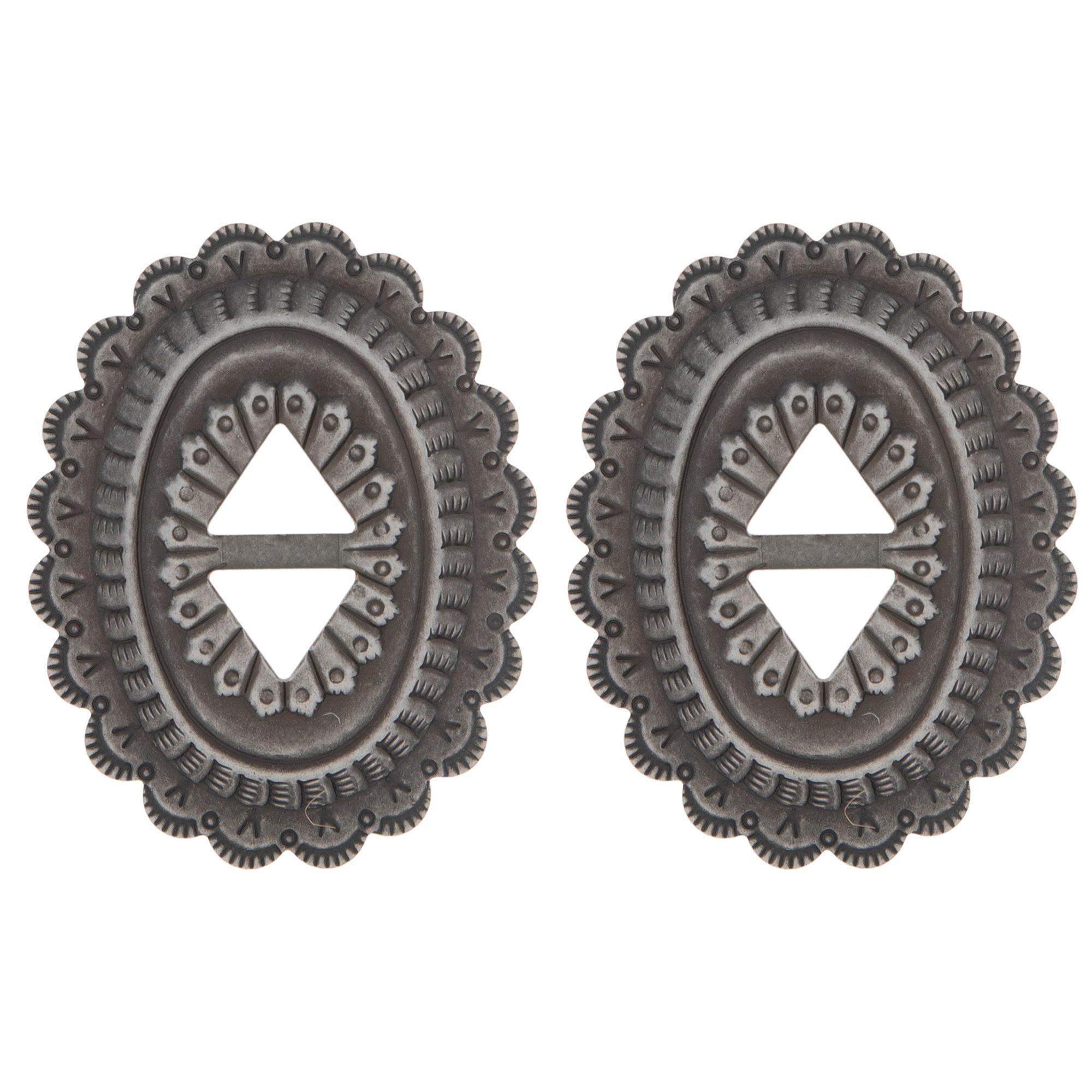 Fancy Oval Slotted Conchos | Hobby Lobby | 2056547