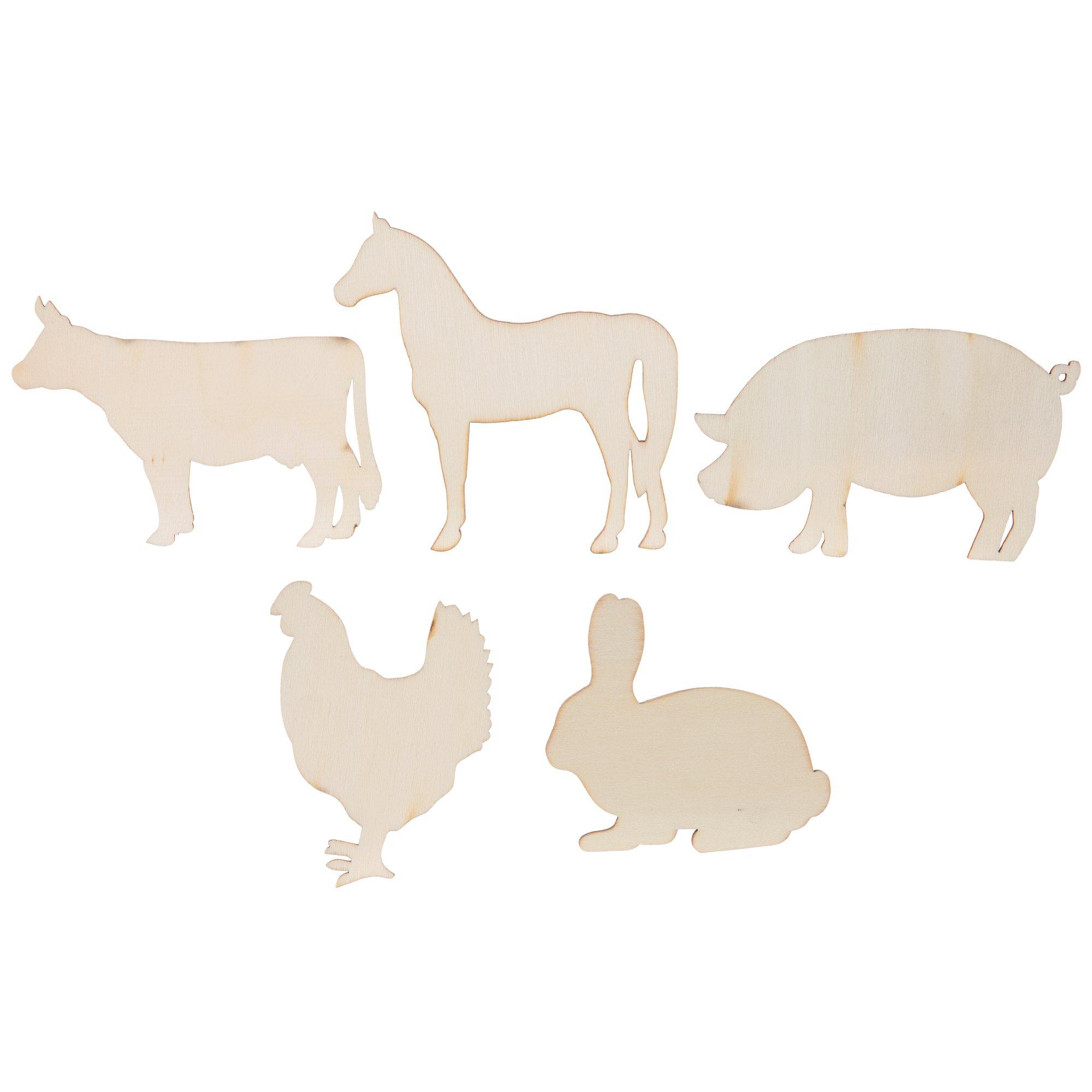 Farm Animals Cut Outs