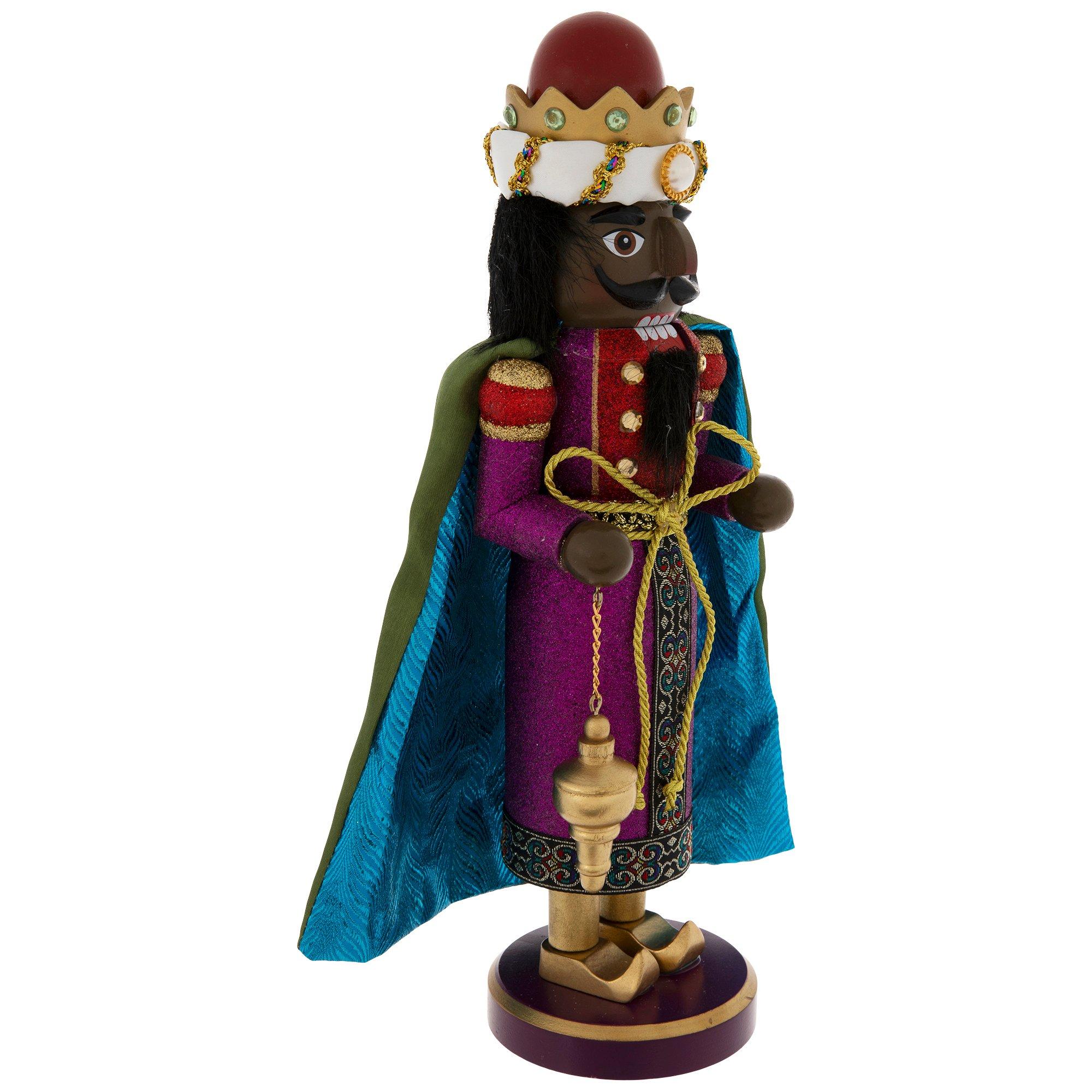 Purple Wise Man Wood Nutcracker | Hobby Lobby | 205752621