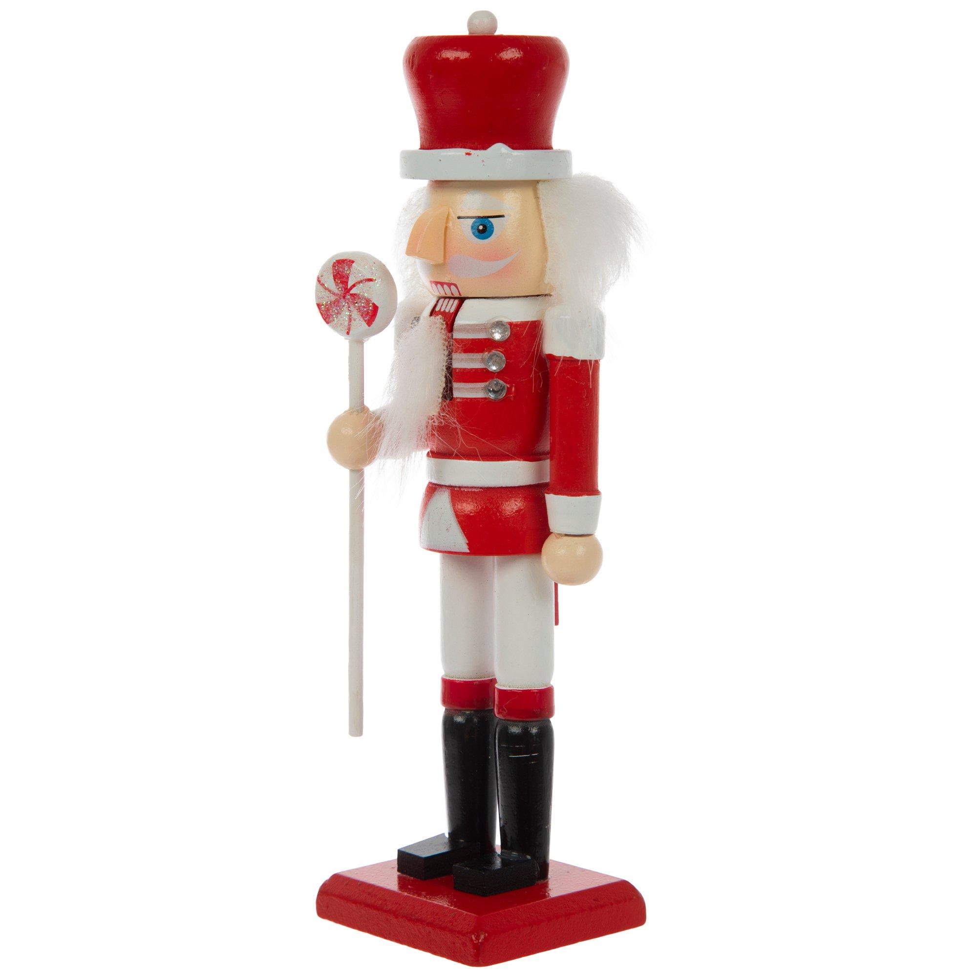 Peppermint Candy Staff Nutcracker | Hobby Lobby | 205755871