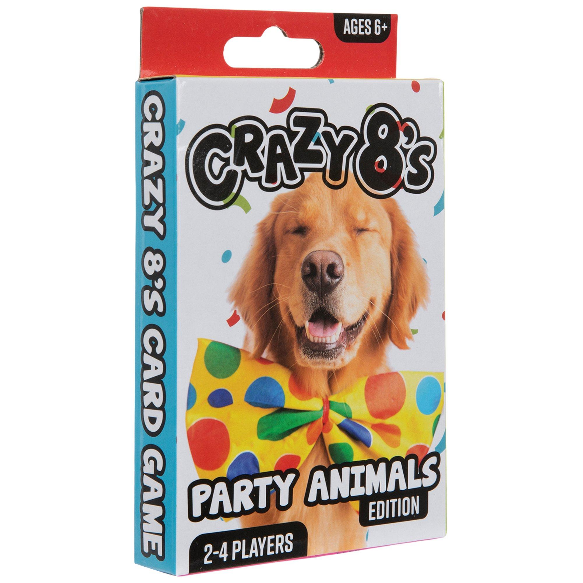 Crazy Eights Party Animals Card Game | Hobby Lobby | 205796529