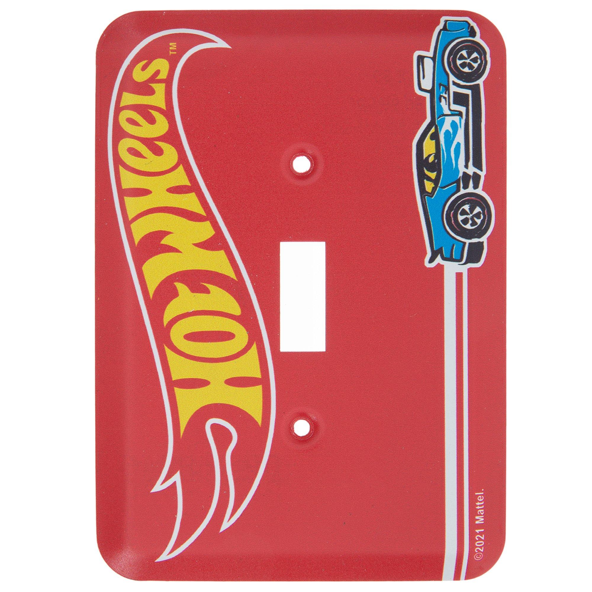 Red Hot Wheels Metal Single Switch Plate | Hobby Lobby | 2058683
