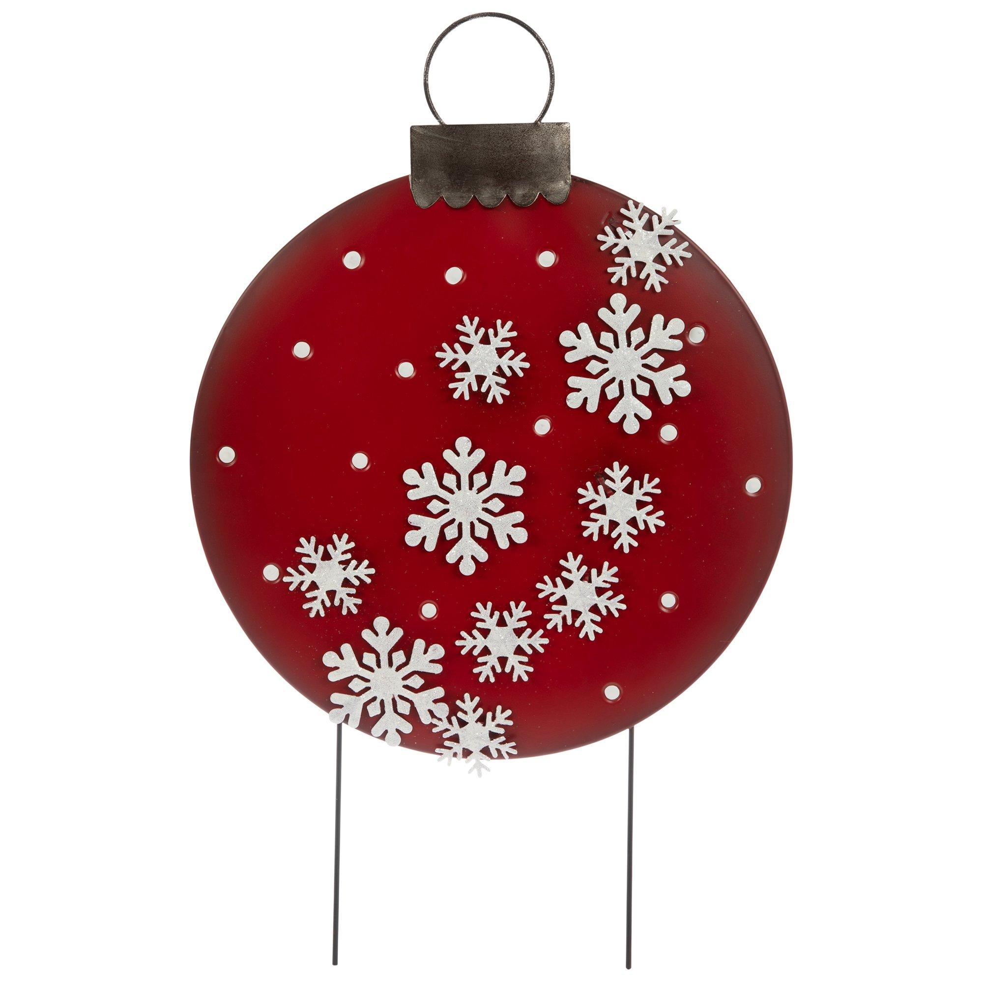 Snowflake Ornament Metal Garden Stake | Hobby Lobby | 205961081