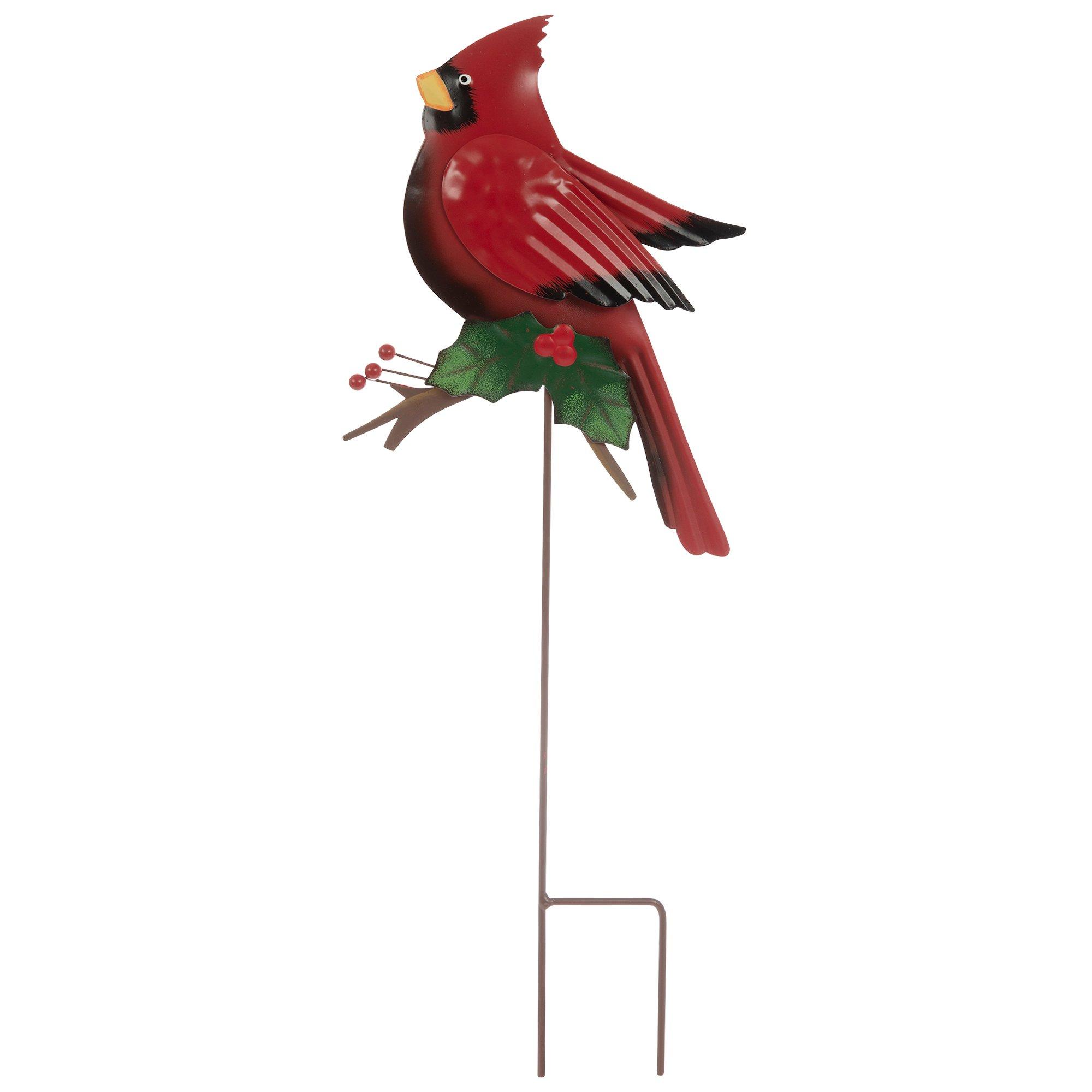 Red Cardinal Metal Garden Stake | Hobby Lobby | 205961149