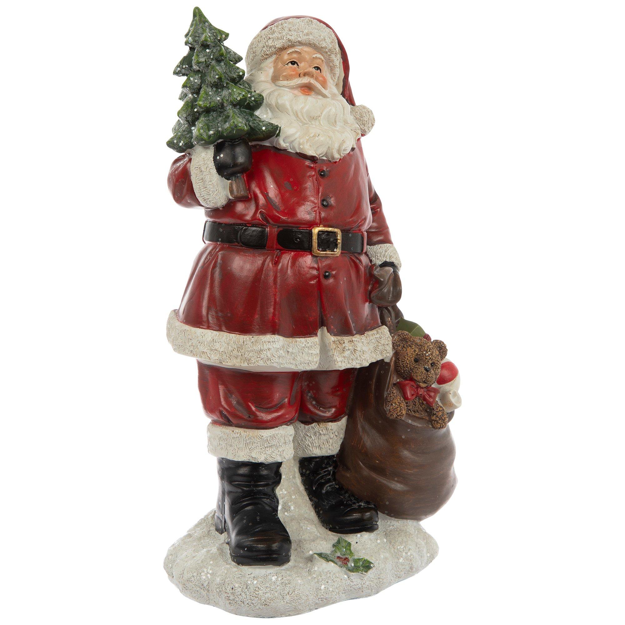 Santa Holding Christmas Tree & Gift Sack | Hobby Lobby | 205973367