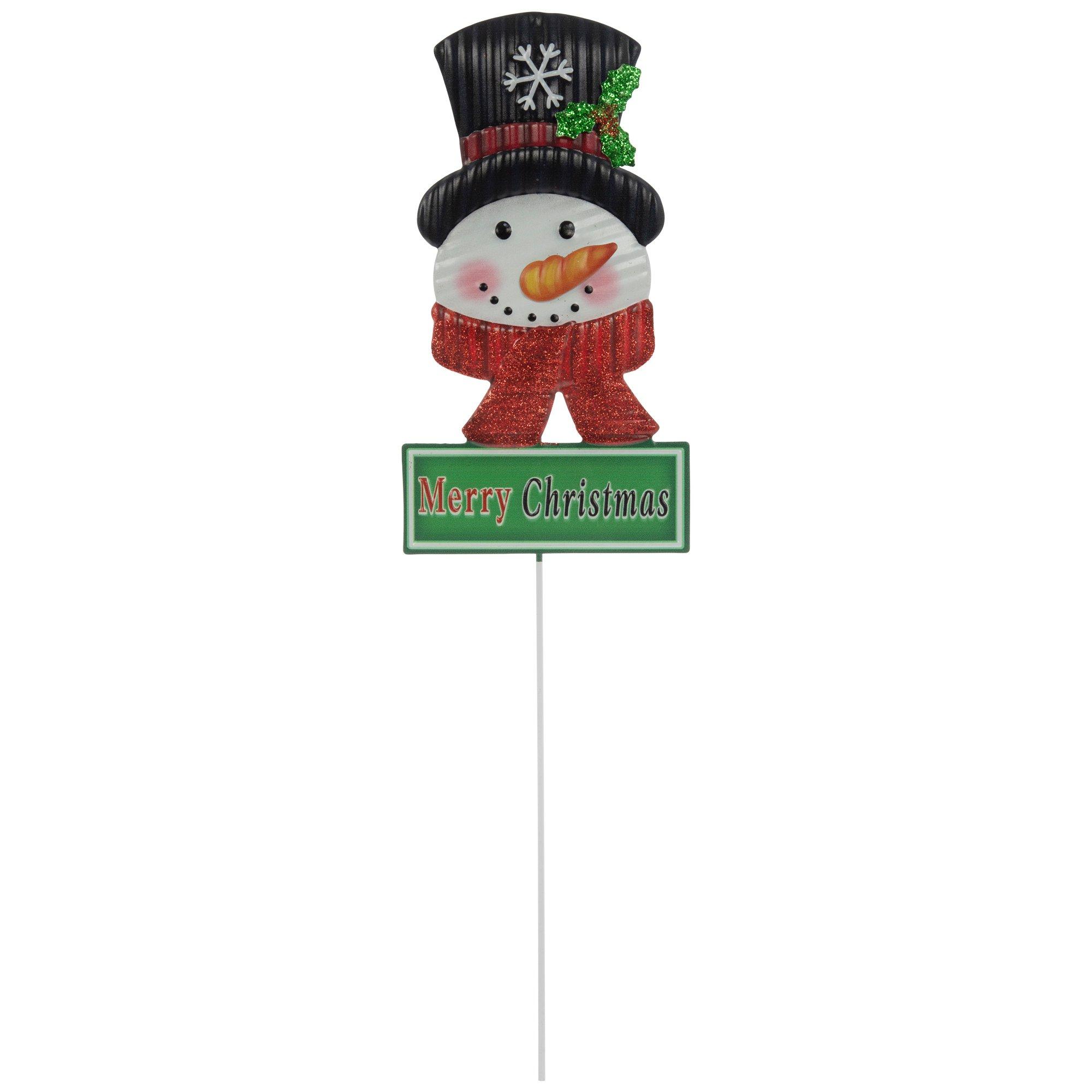 Snowman Head Metal Pick | Hobby Lobby | 206105100