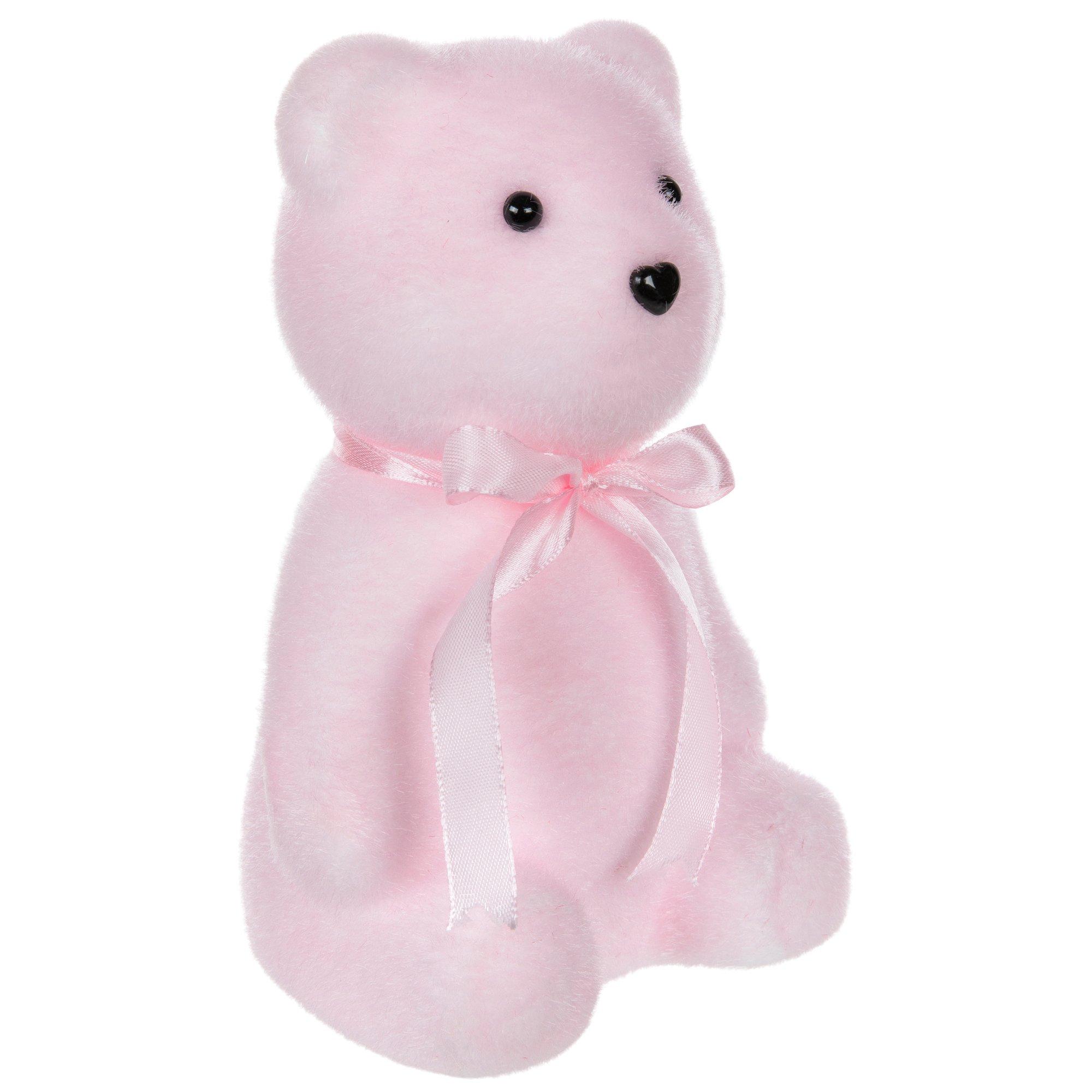 Flocked Sitting Bear | Hobby Lobby | 206278824