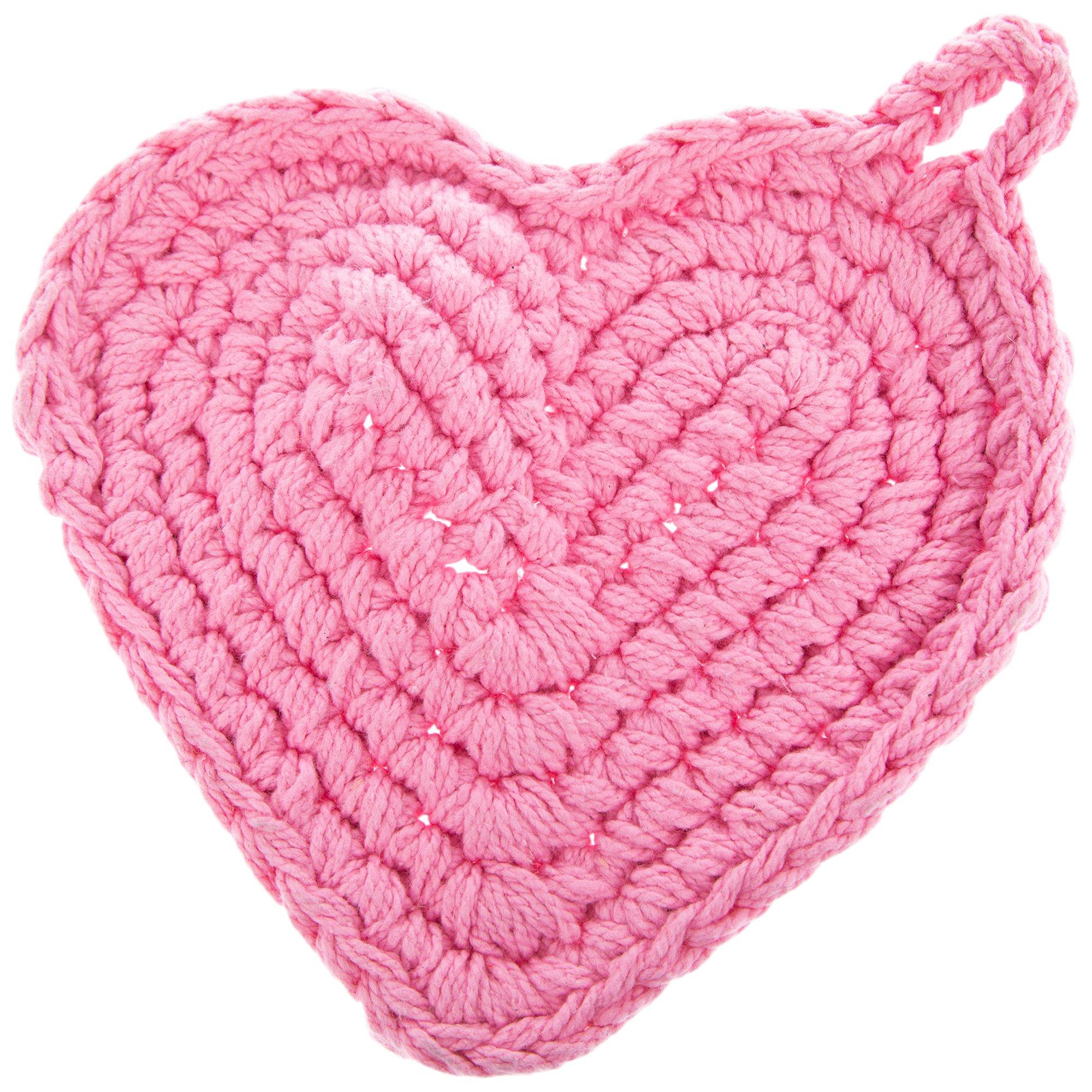 Crocheted Heart Pot Holder | Hobby Lobby | 206366553