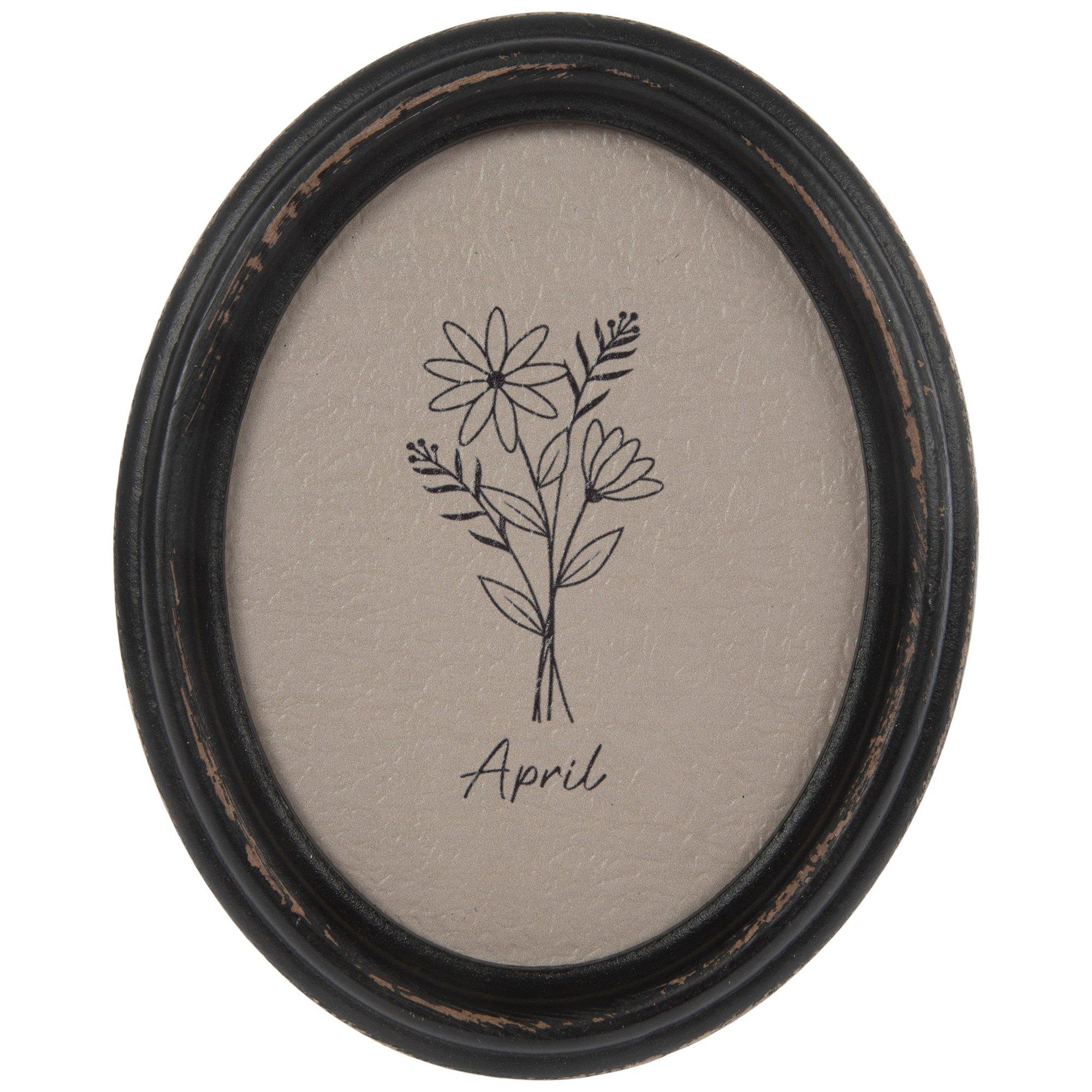 April Birth Flower Wood Decor | Hobby Lobby | 206380737