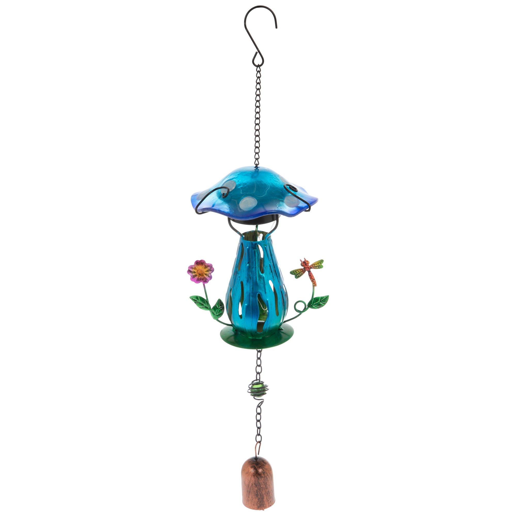 Mushroom Solar Metal Bell Wind Chime | Hobby Lobby | 206391262