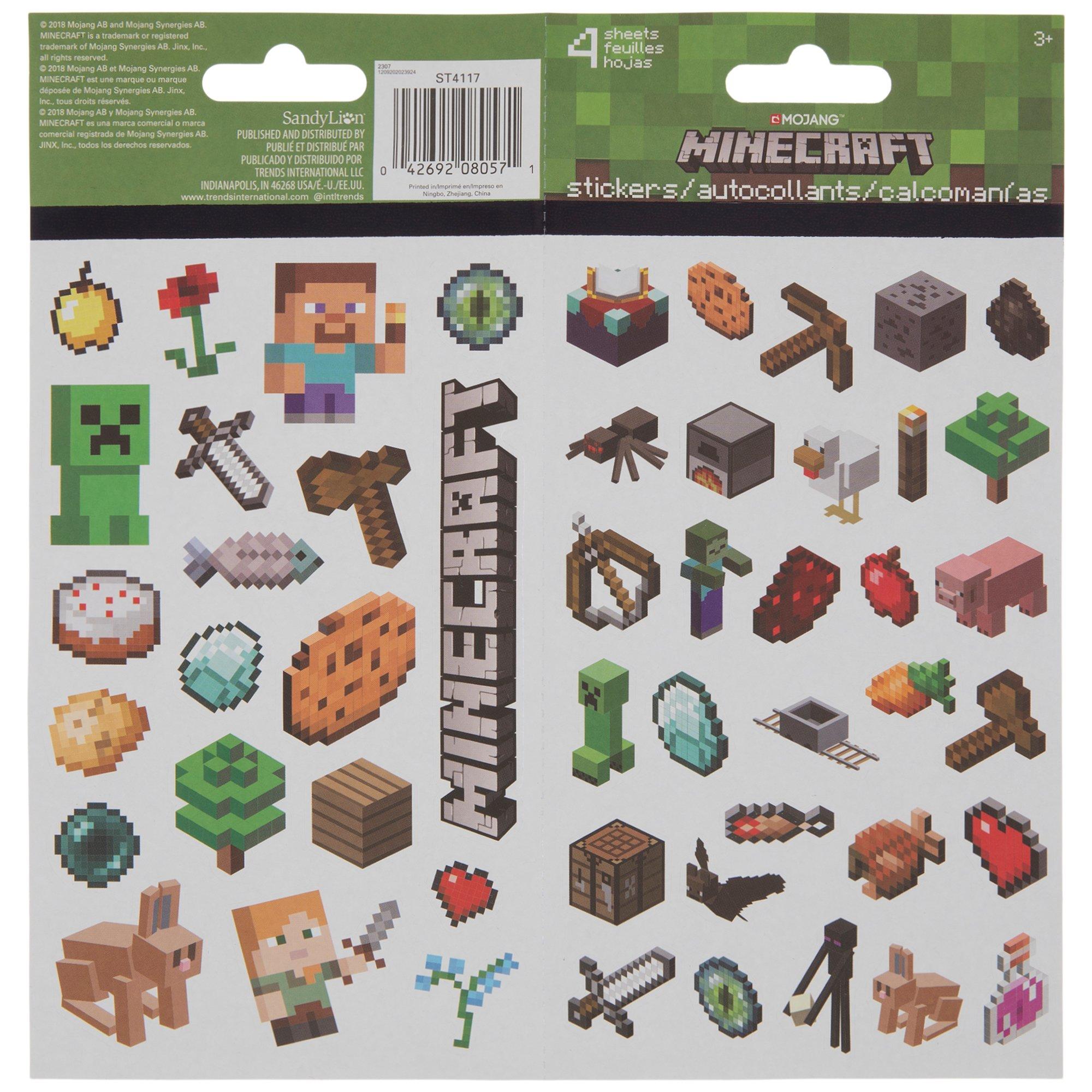 Minecraft Logo Sticker