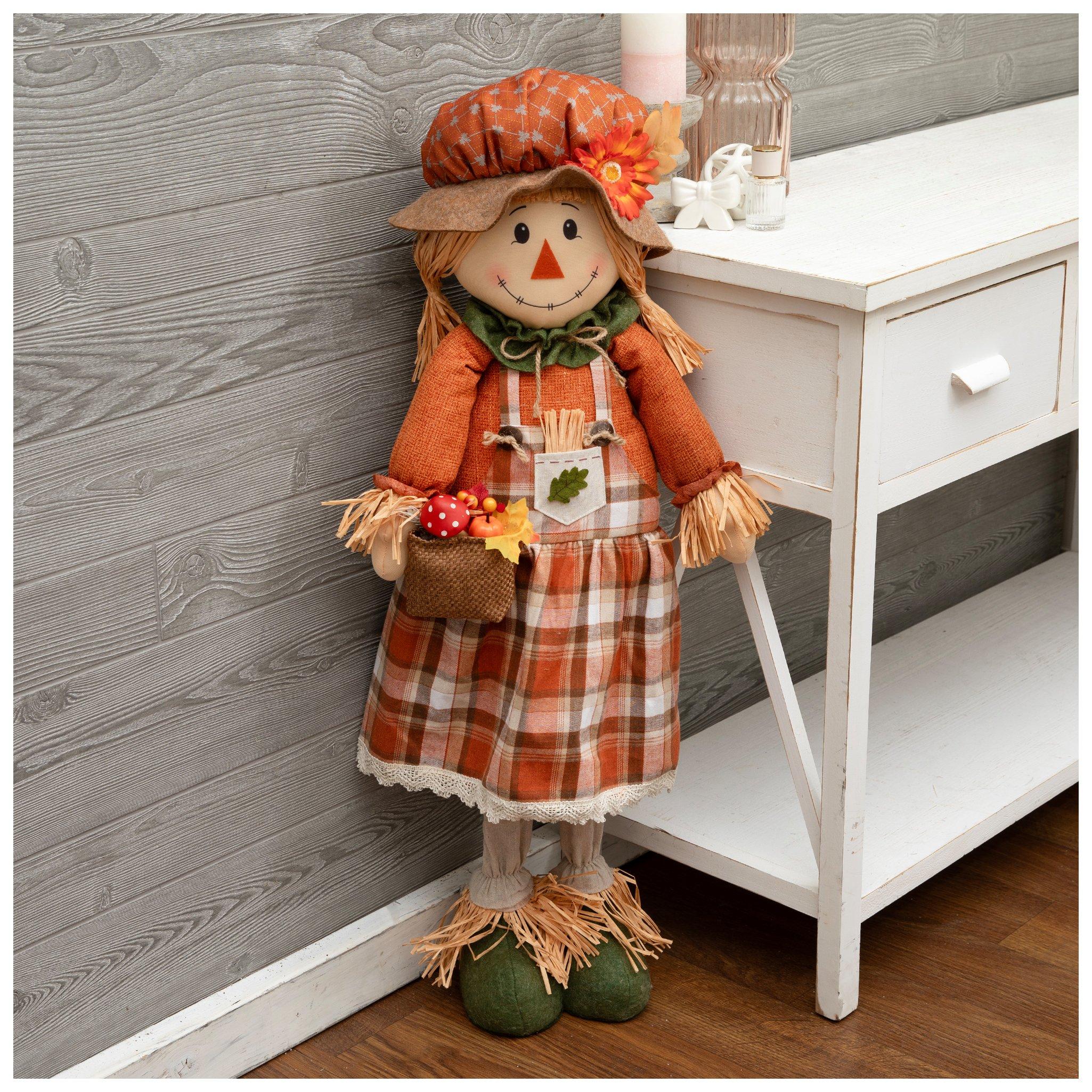 Adjustable Plush Scarecrow With Dress | Hobby Lobby | 206411359